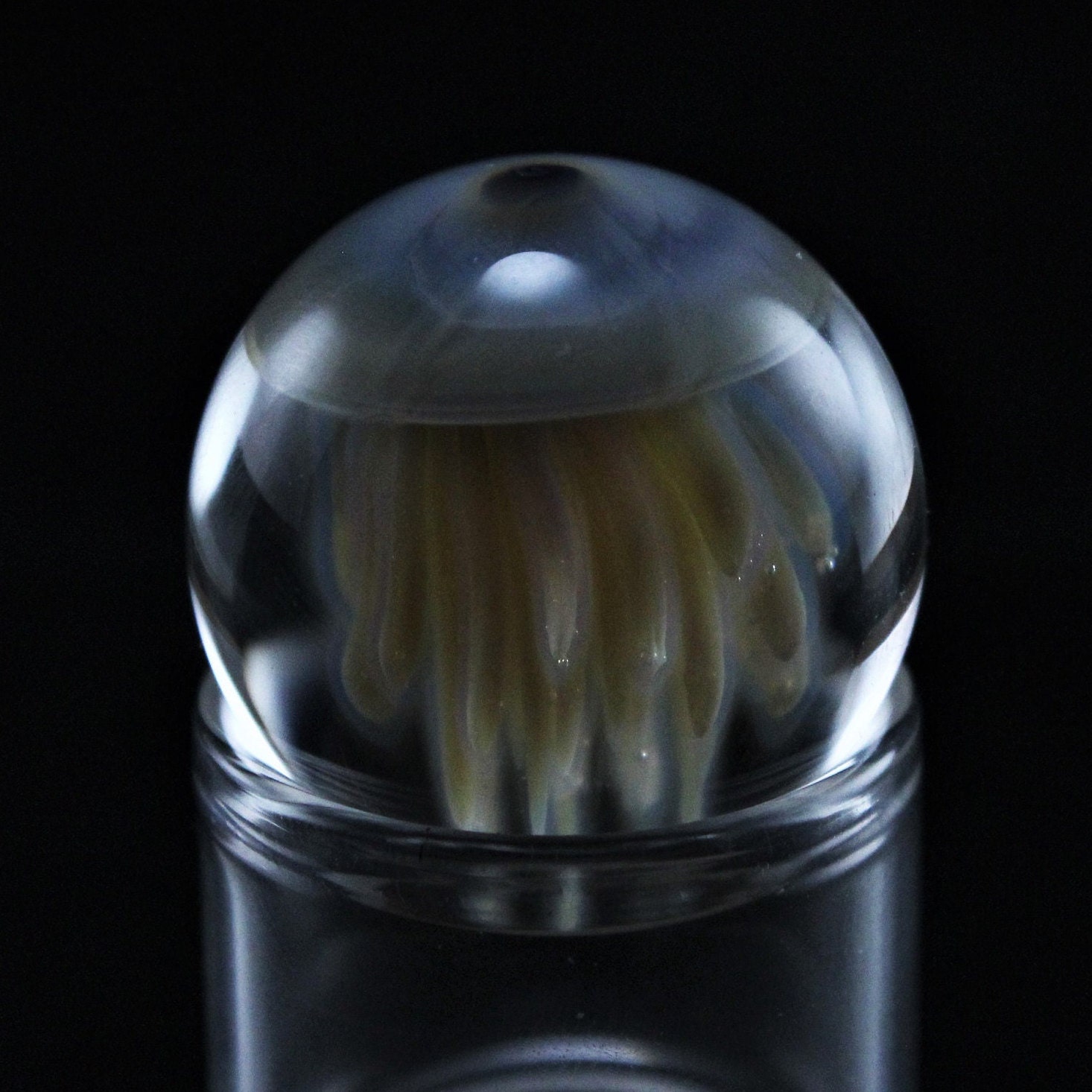 Glass Jellyfish Marble 24mm | Etsy