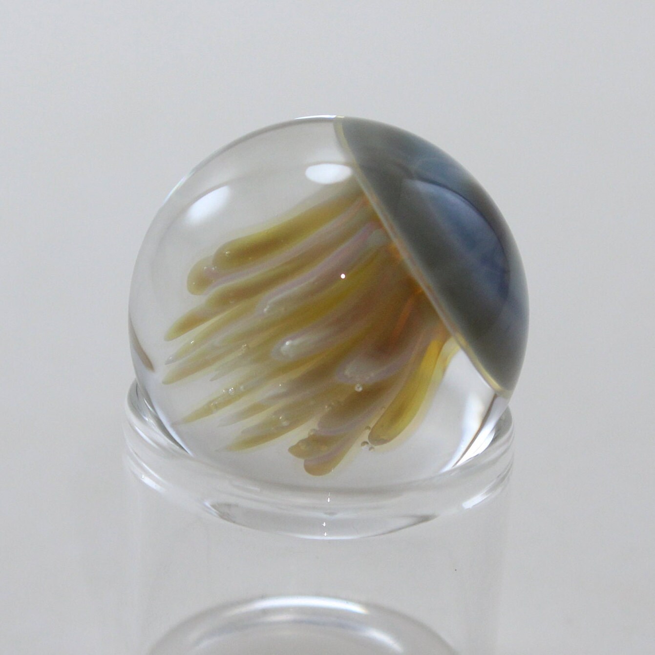 Glass Jellyfish Marble 24mm | Etsy