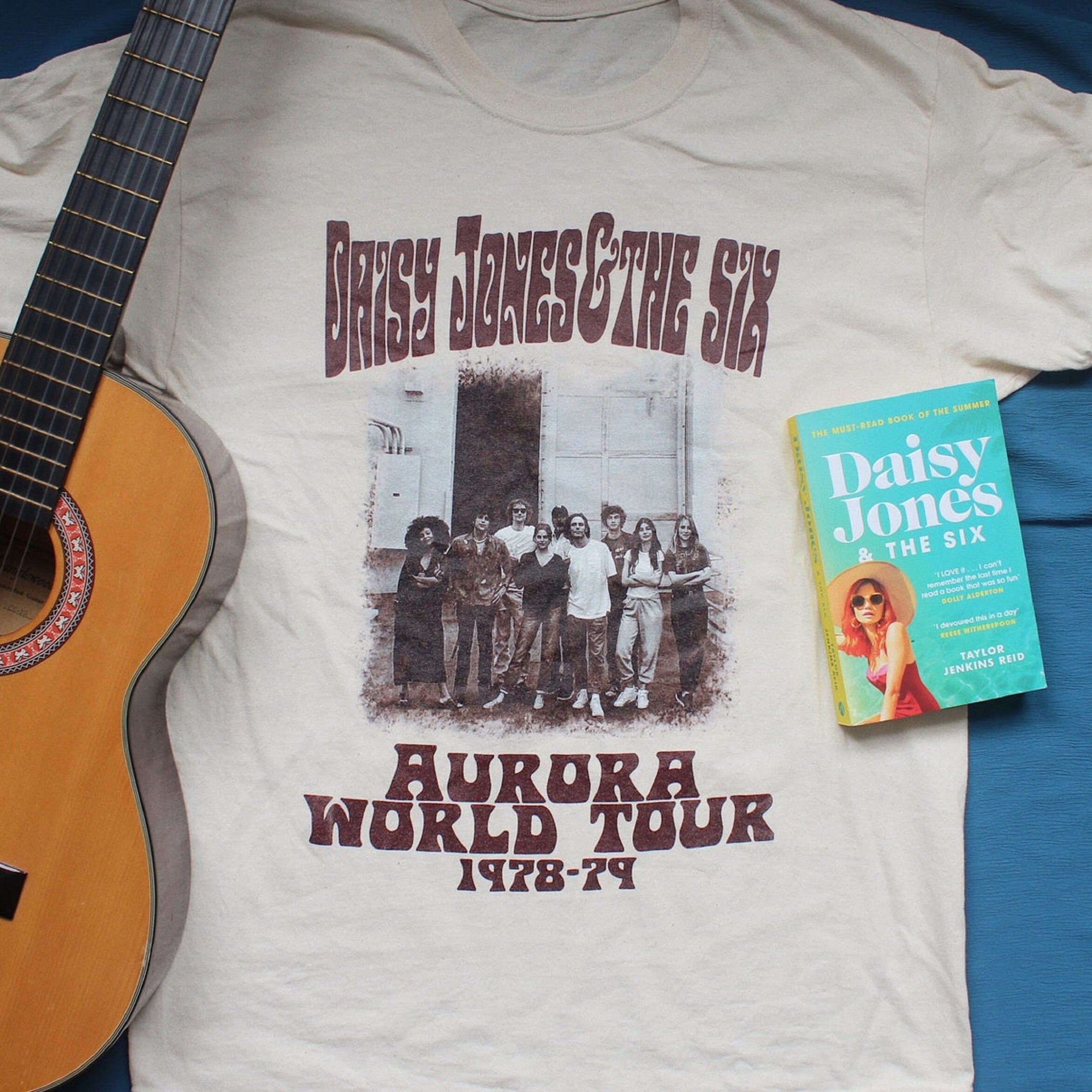Vintage Daisy Jones And The Six Shirts | Aurora World Tour Merch