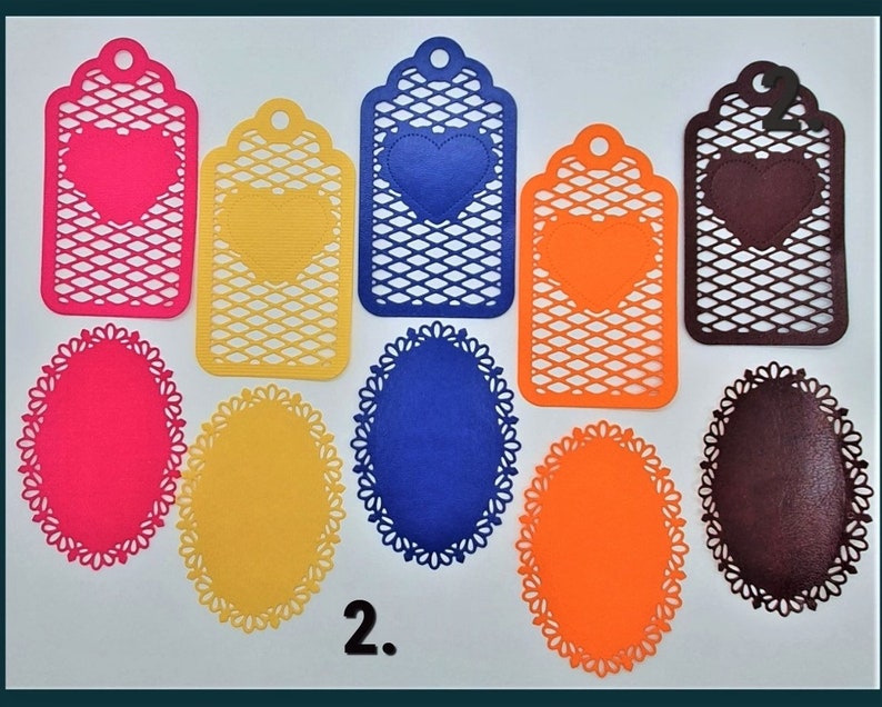 Die-cut Set/10 Pcs Die Cut Kits for Junk Journal Scrapbooking and DIY ...