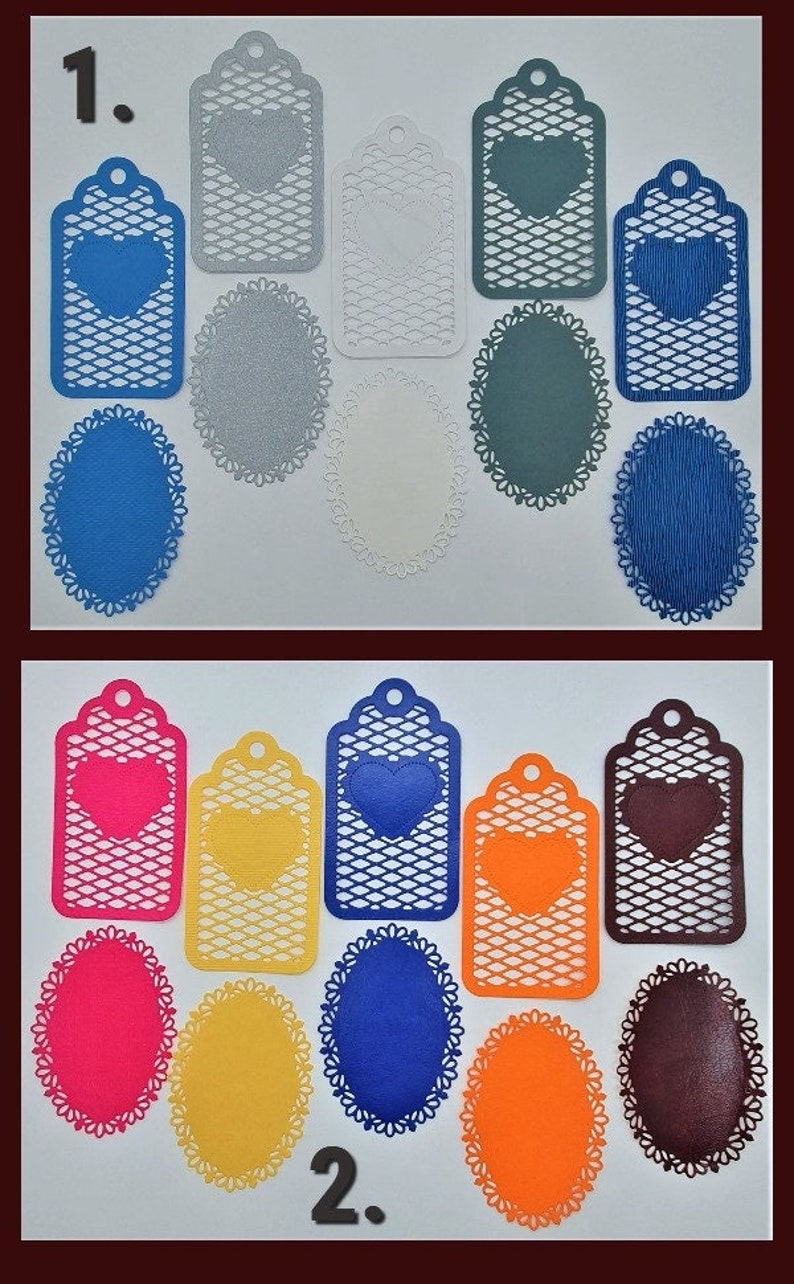 Die-cut Set/10 Pcs Die Cut Kits for Junk Journal Scrapbooking and DIY ...