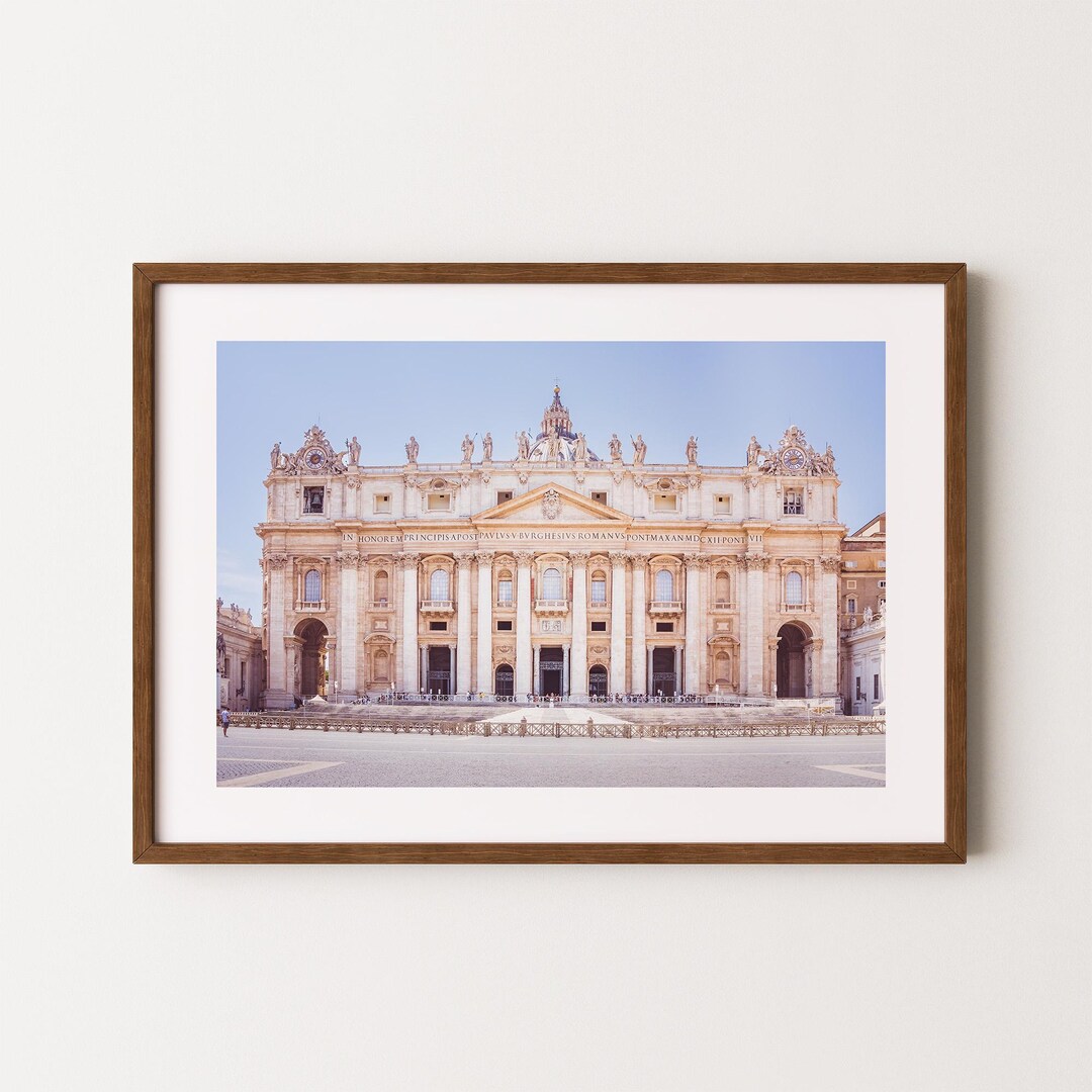 Vatican Poster | Rome Poster | Italy Print | Rome Wall Art | Rome Print ...