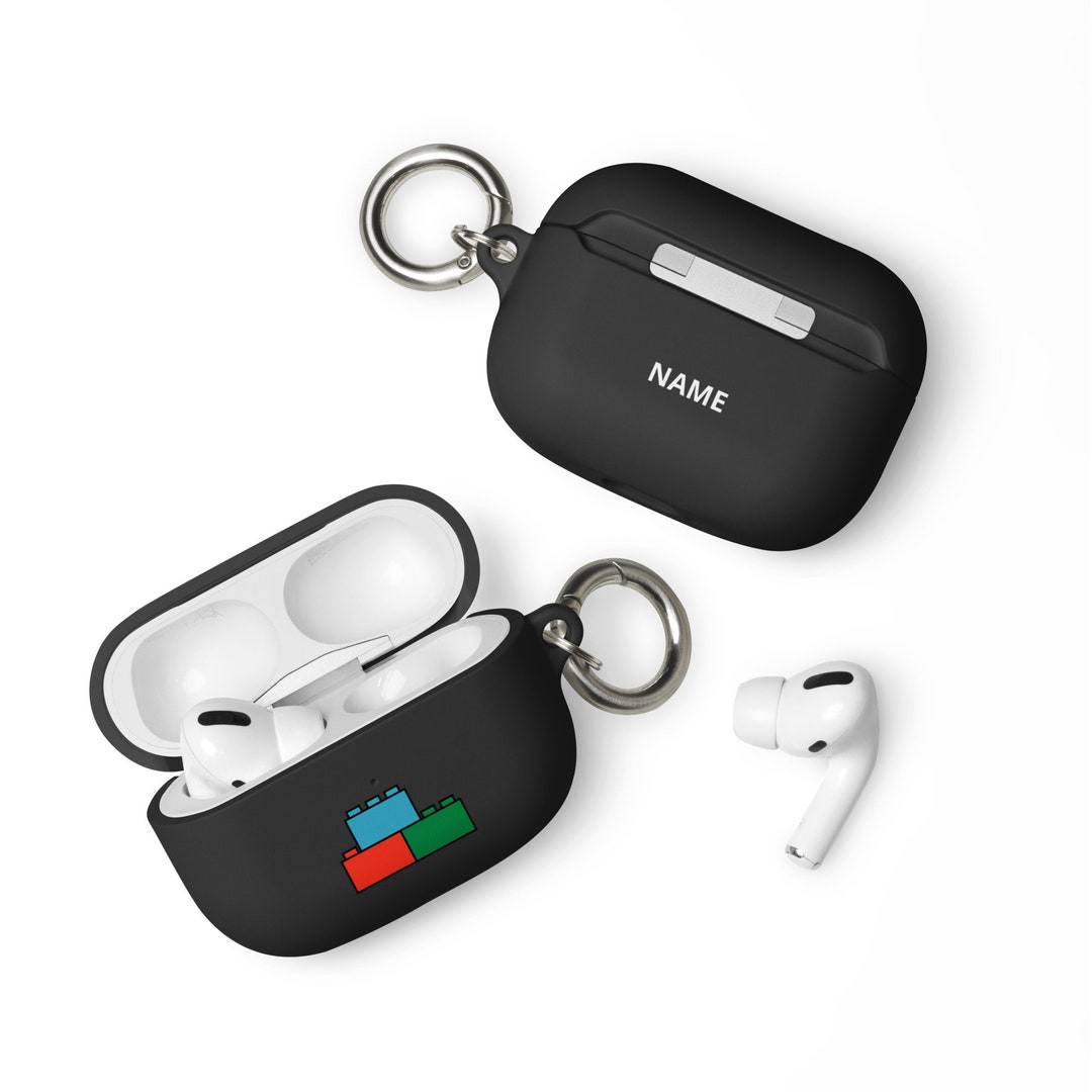 Building Blocks Themed Rubber Custom Case for Airpods® Pro Case - Can ...