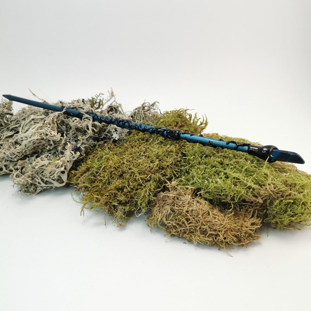 Blue Agate Wand Witch Wand Wizard Wand Fairy Wand Magic - Etsy