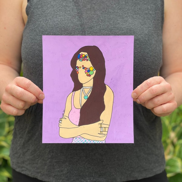 Olivia Rodrigo Painting - Etsy