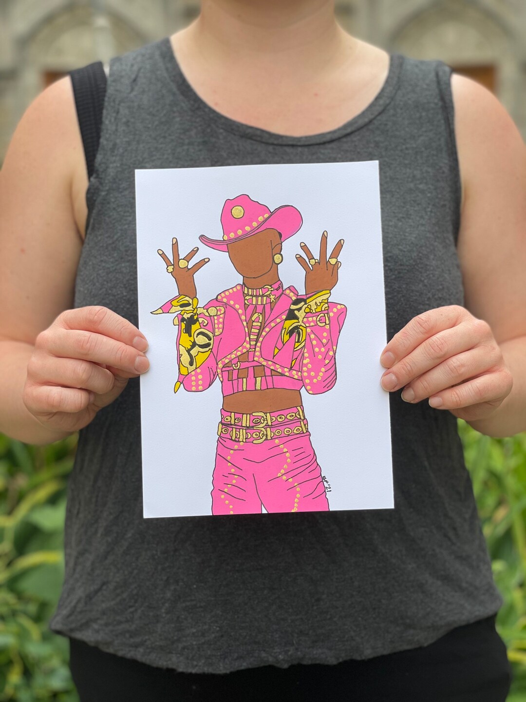 Lil Nas X Portrait - Etsy