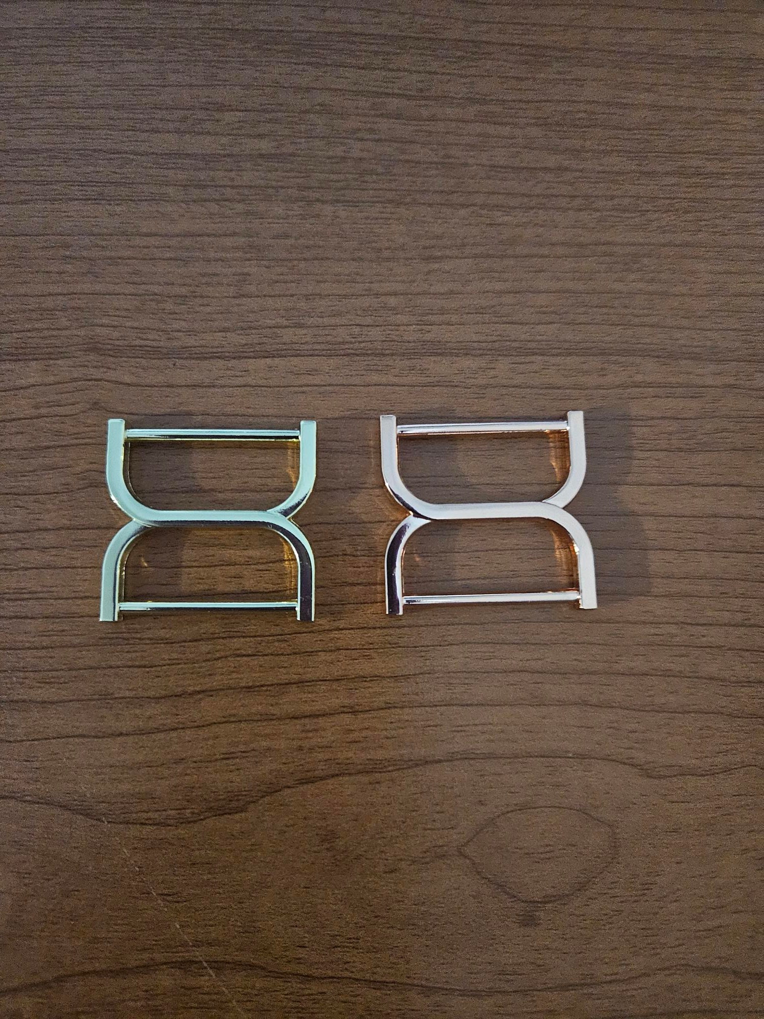 Purse Hardware, 1 Double D-ring, Strap Connectors, D-rings, Bag ...