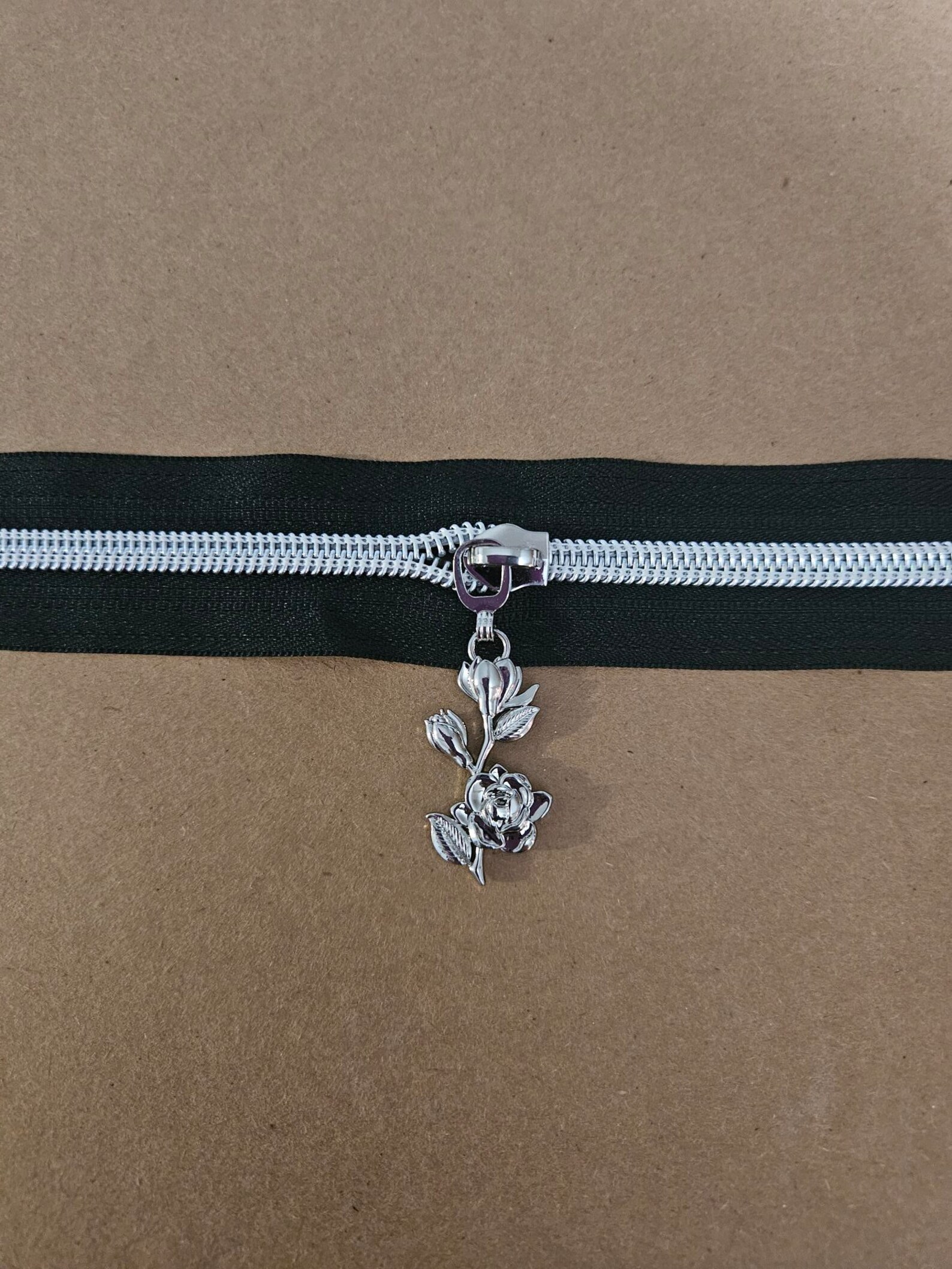 5 Pcs in a Pack, Flower Zipper Pull, Nylon Zipper Pull, #5 Zipper Pull ...
