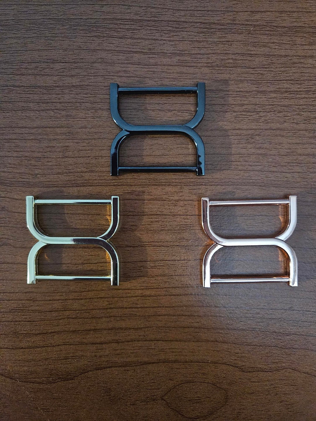 Purse Hardware, 1 Double D-ring, Strap Connectors, D-rings, Bag ...