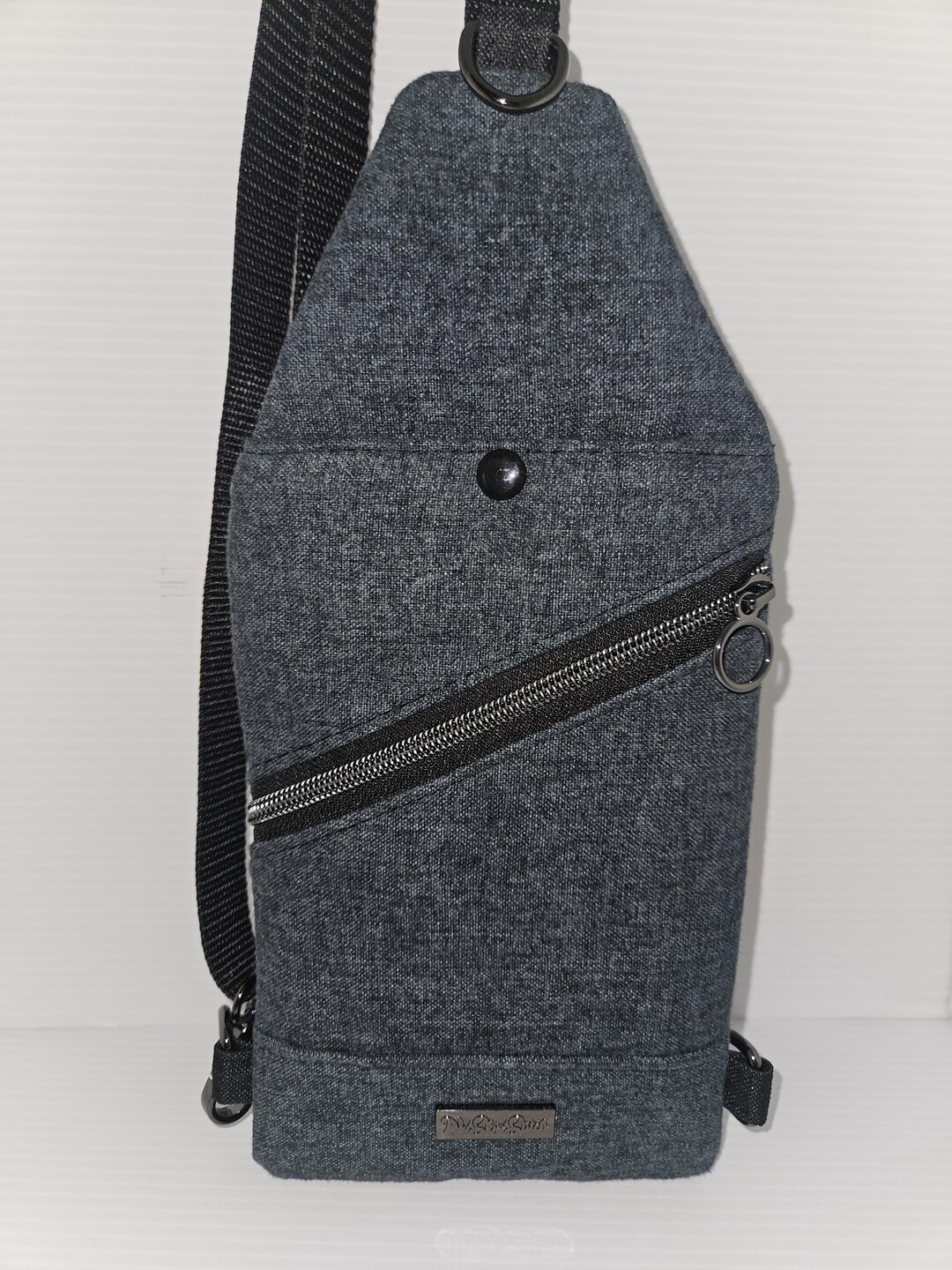 Mini Traveler Pouch, Small Sling Bag, Flat Sling Pouch, Kandou Crafts ...