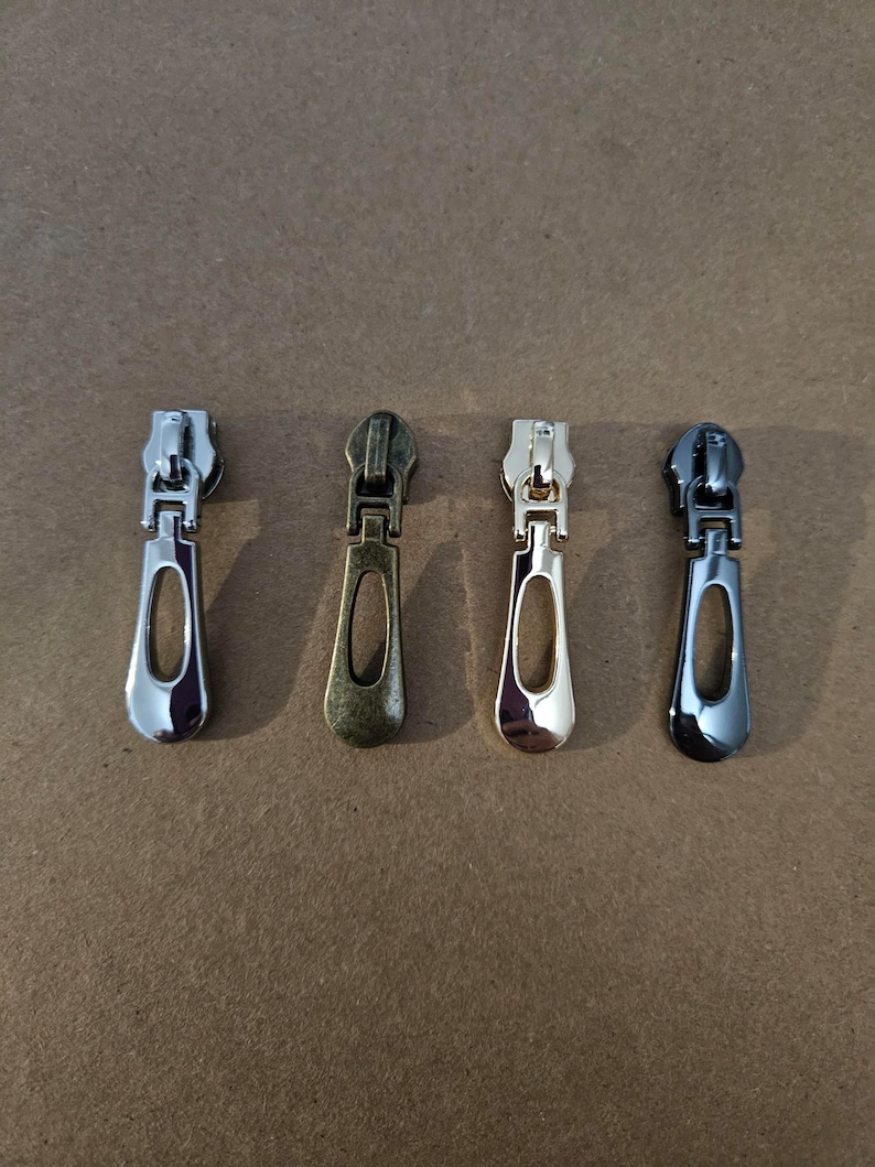 Zipper Pulls, Dangle Zipper Pulls, Drops Zipper Pull, Purse Hardware ...