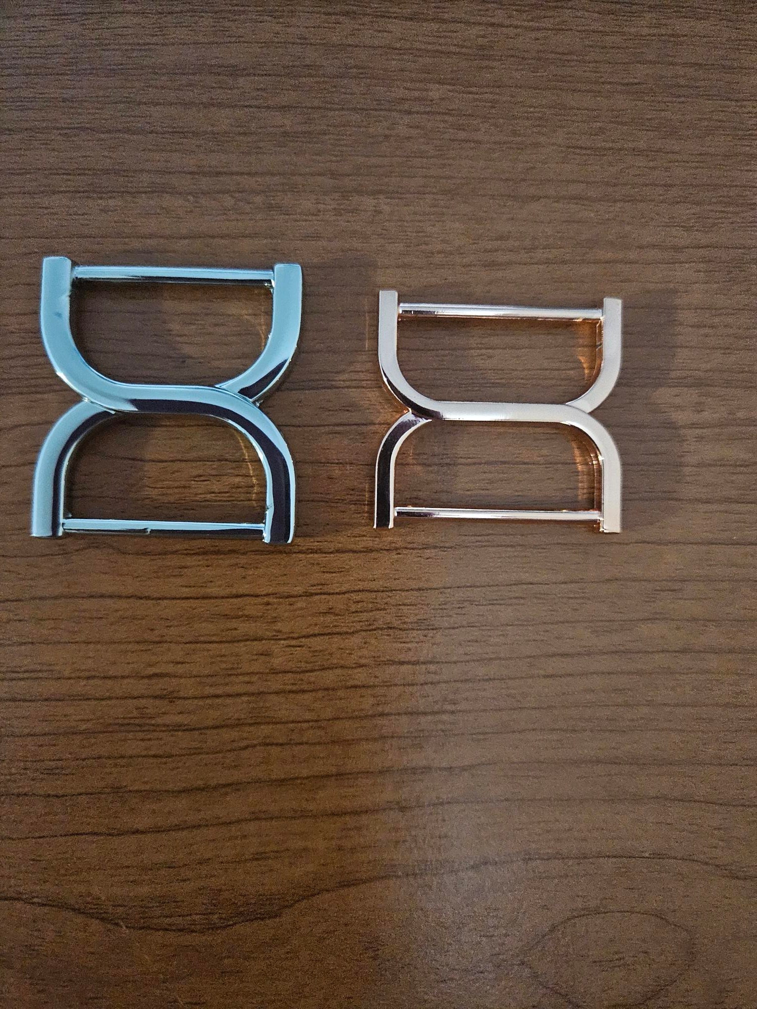 Purse Hardware, 1 Double D-ring, Strap Connectors, D-rings, Bag ...