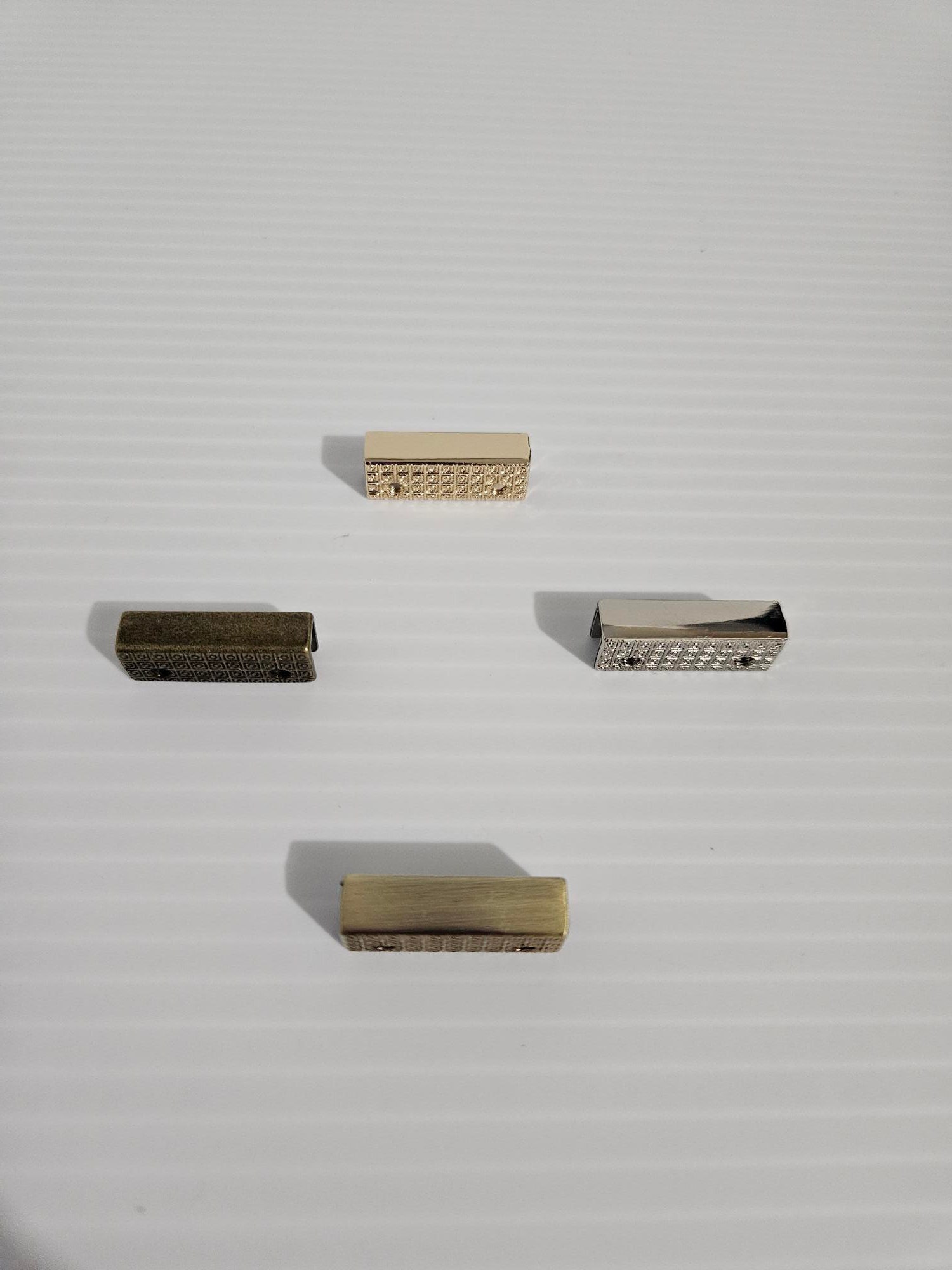 4 Pcs in a Pack With Screws, Strap Ends, Purse Hardware, Strap ...