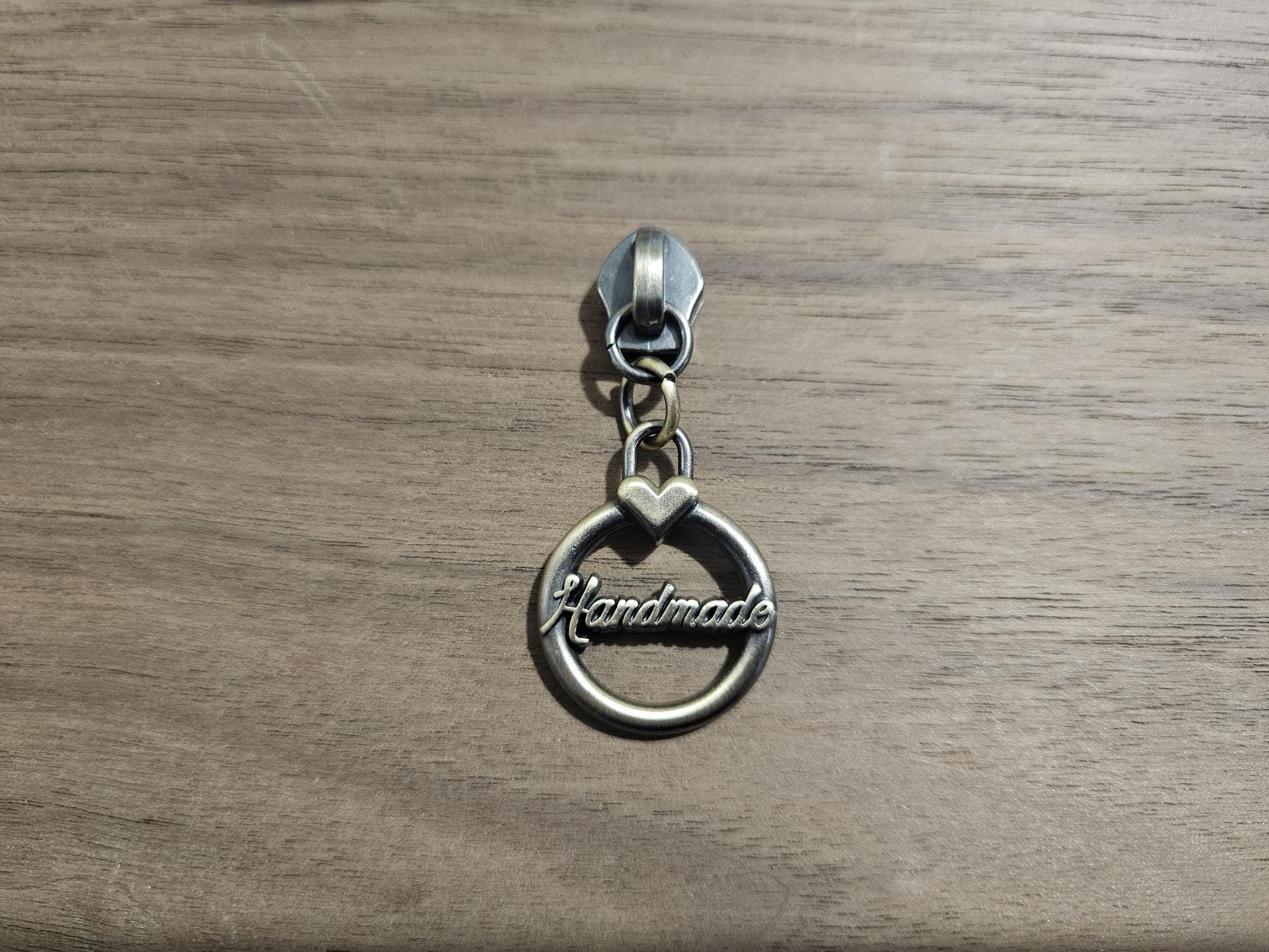 5 in a Pack, Handmade Description Zipper Pulls, Circle Zipper Pull ...