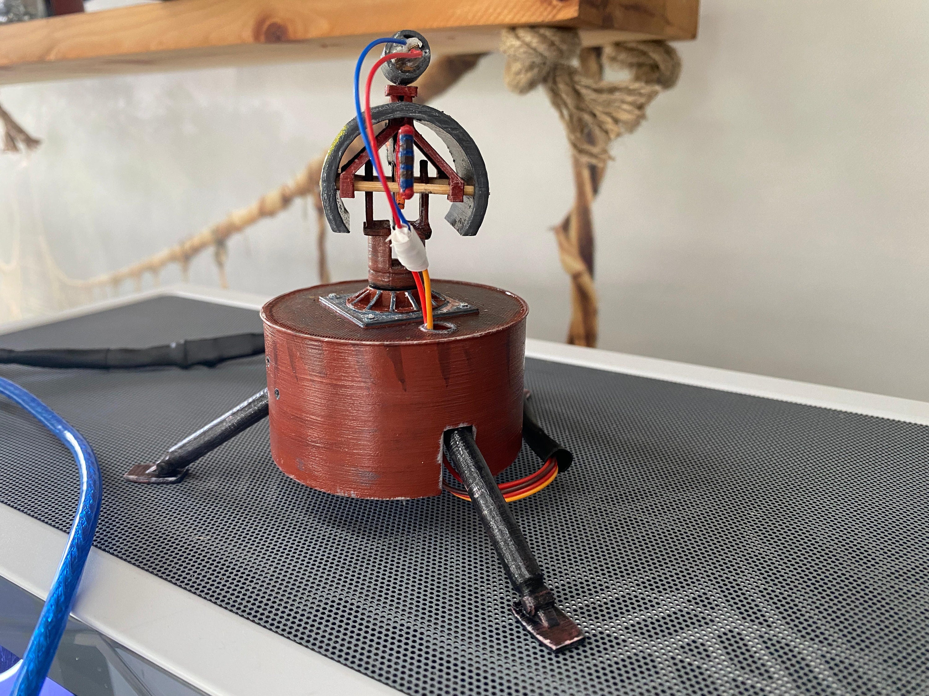 Rust Game Auto Turret - Moveable - With Real Laser Head - Etsy