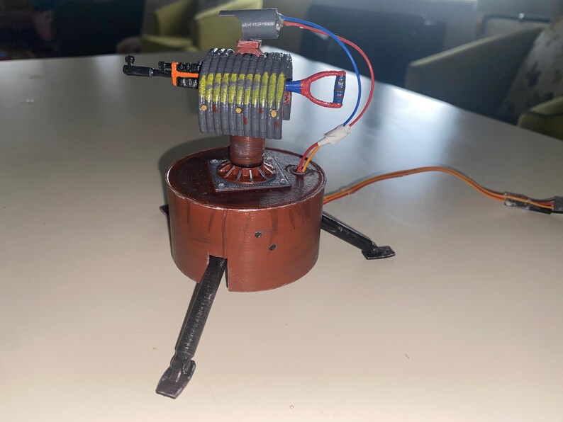 Rust Game Auto Turret Moveable With Real Laser Head - Etsy
