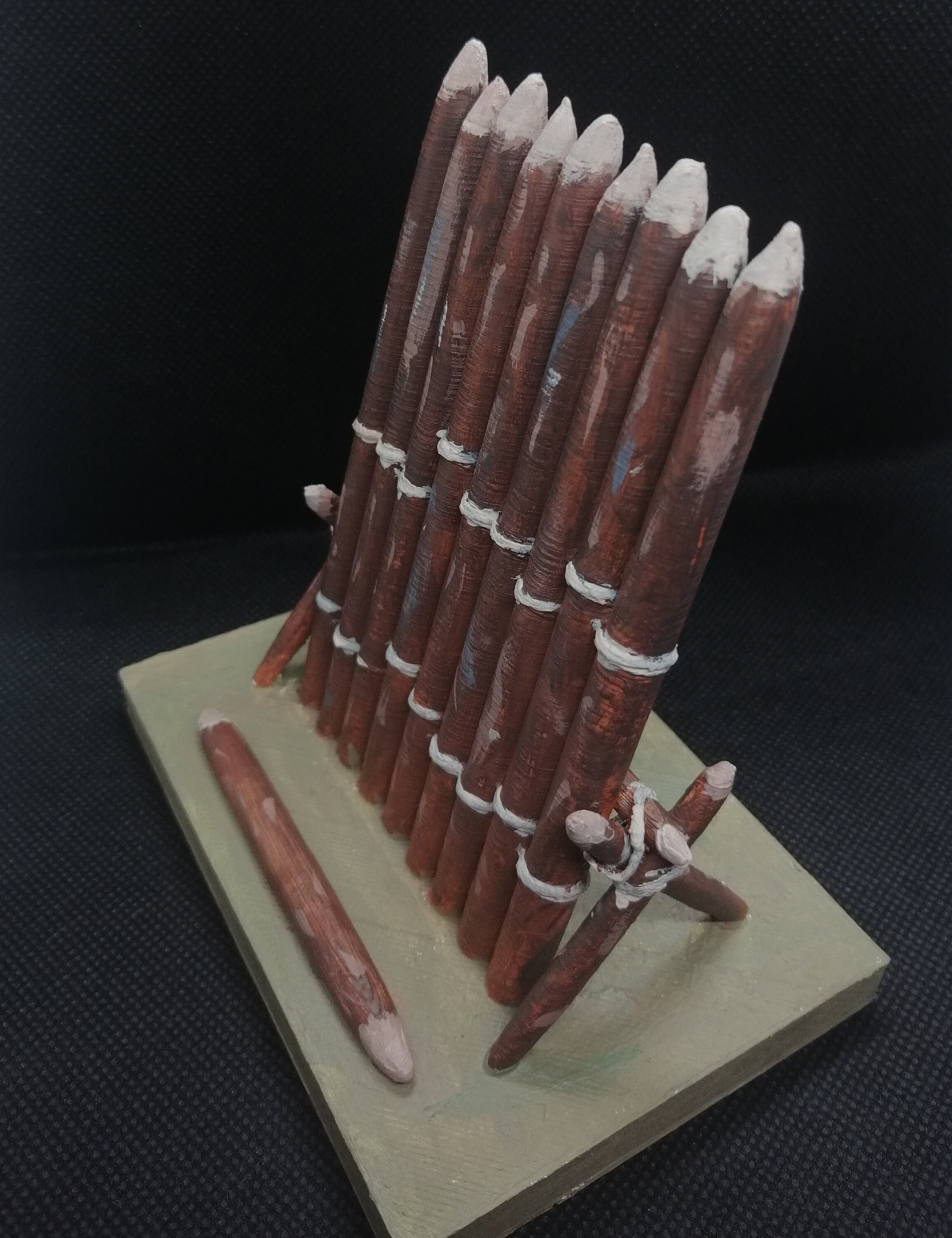 Rust Game Wooden Barricade Cover Phone Holder - Etsy