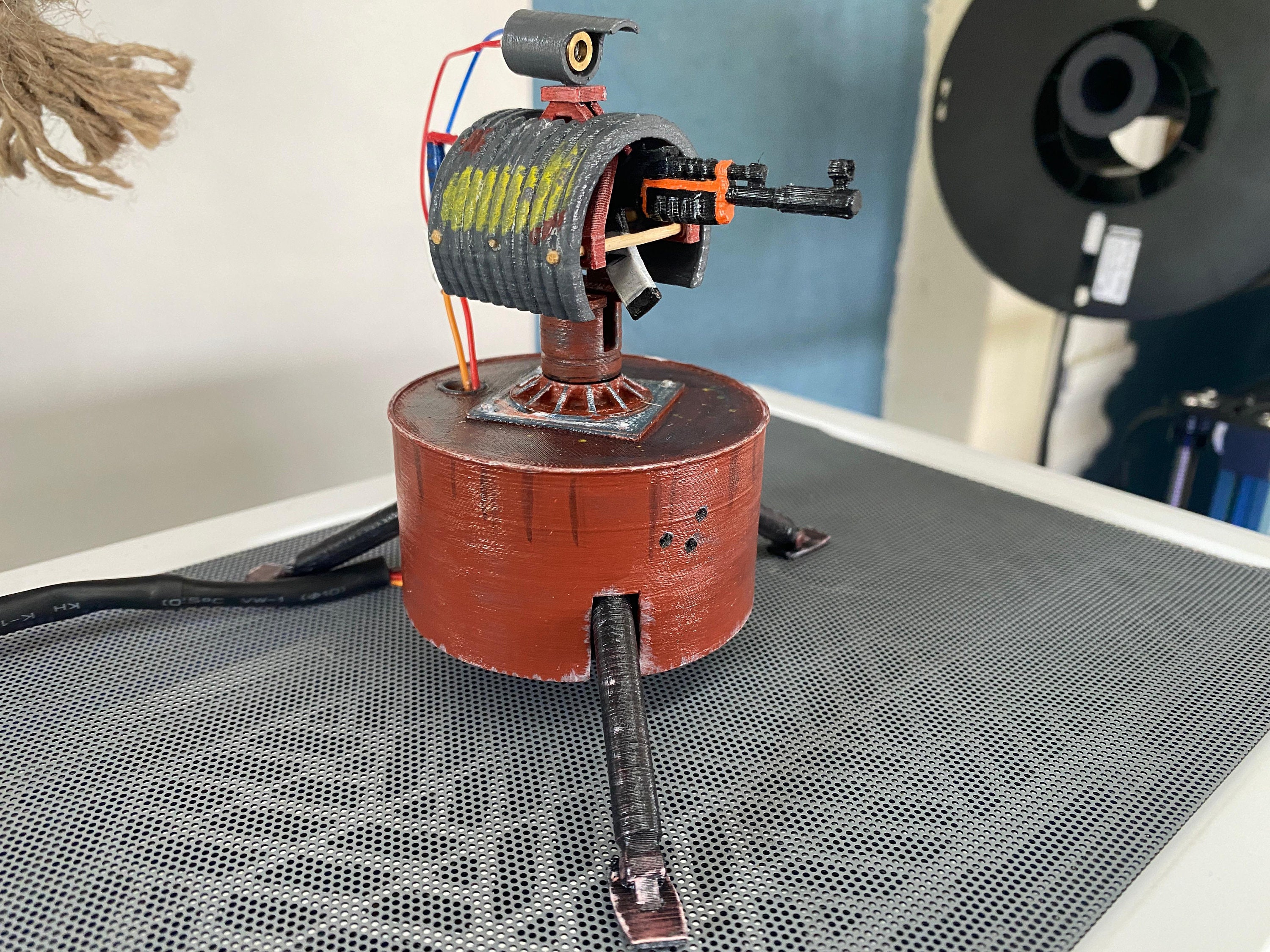 Rust Game Auto Turret - Moveable - With Real Laser Head - Etsy