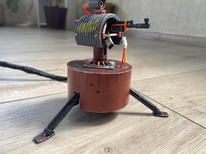 Rust Game Auto Turret - Moveable - With Real Laser Head - Etsy