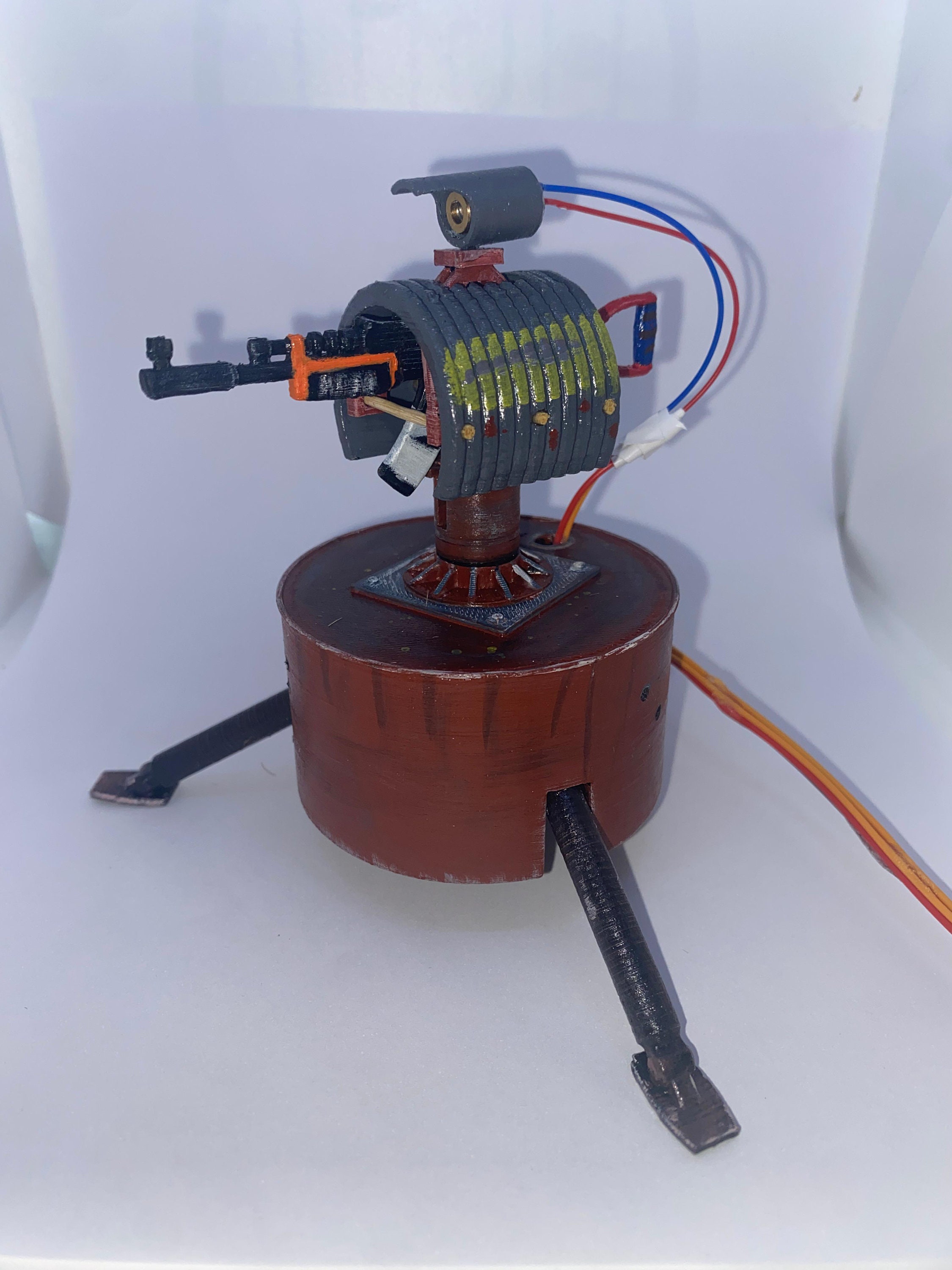 Rust Game Auto Turret Moveable With Real Laser Head - Etsy