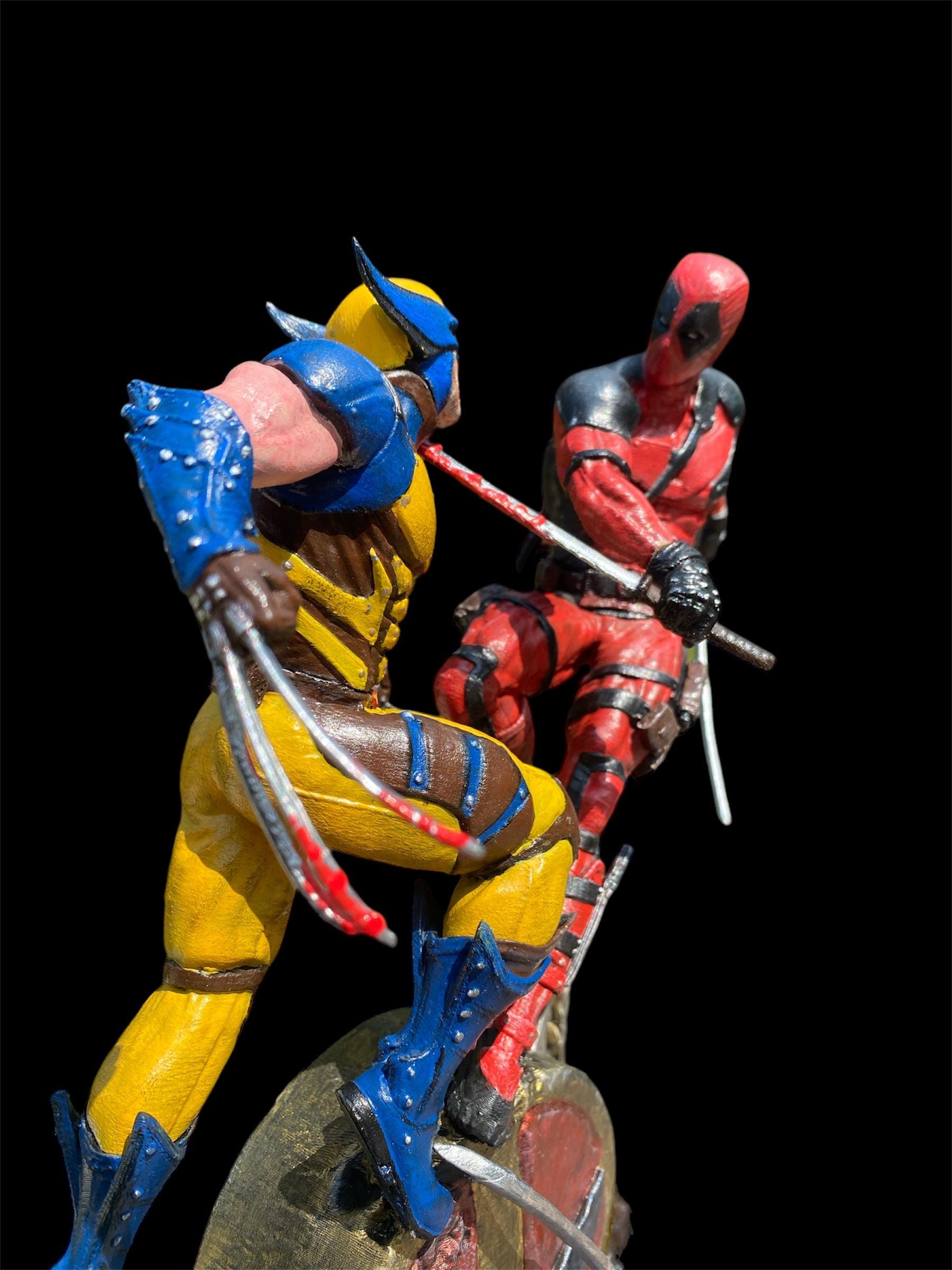 Wolverine Vs Deadpool 3D Printed Figure - Etsy
