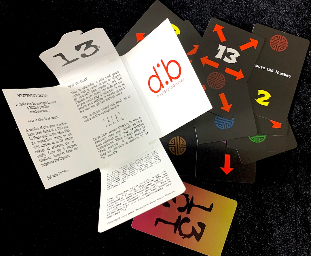 13 - Puzzle Card Game - Etsy