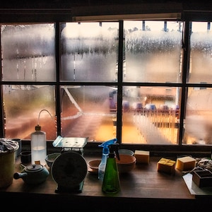 Artisan's Workbench and Beautiful Window Light Create Still Life Photo ...