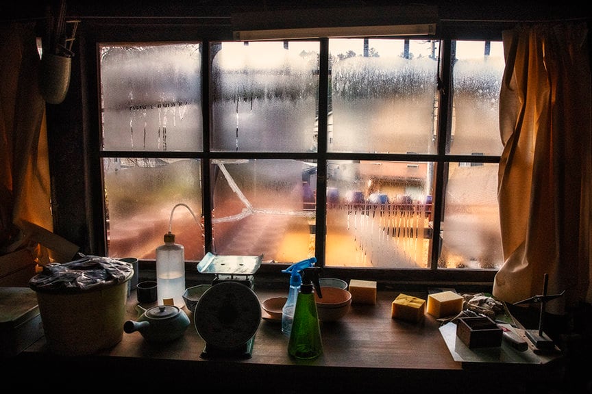 Artisan's Workbench and Beautiful Window Light Create Still Life Photo ...