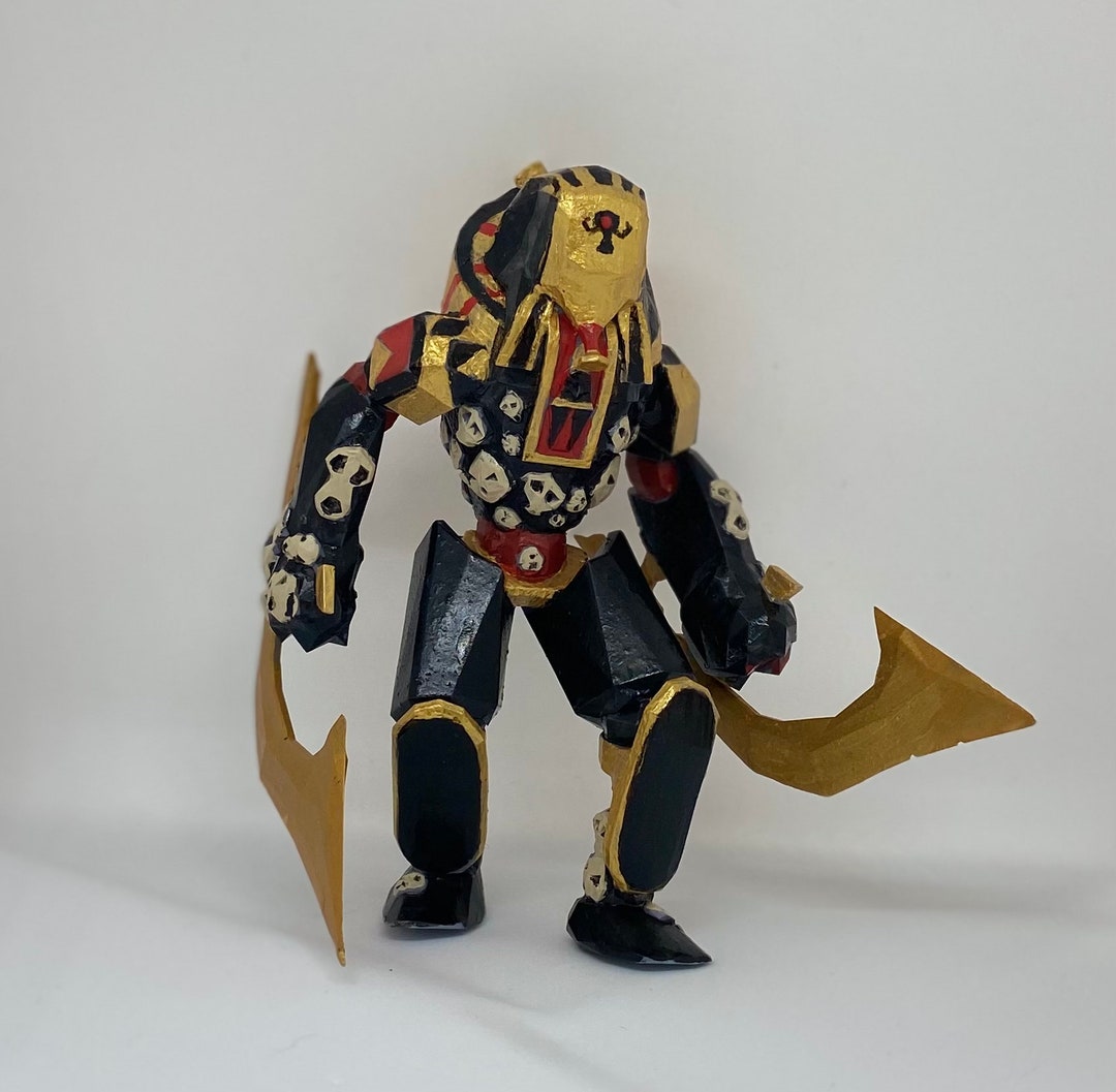 Hand Painted Runescape Tumeken’s Guardian/warden Pet Gift OSRS Old ...