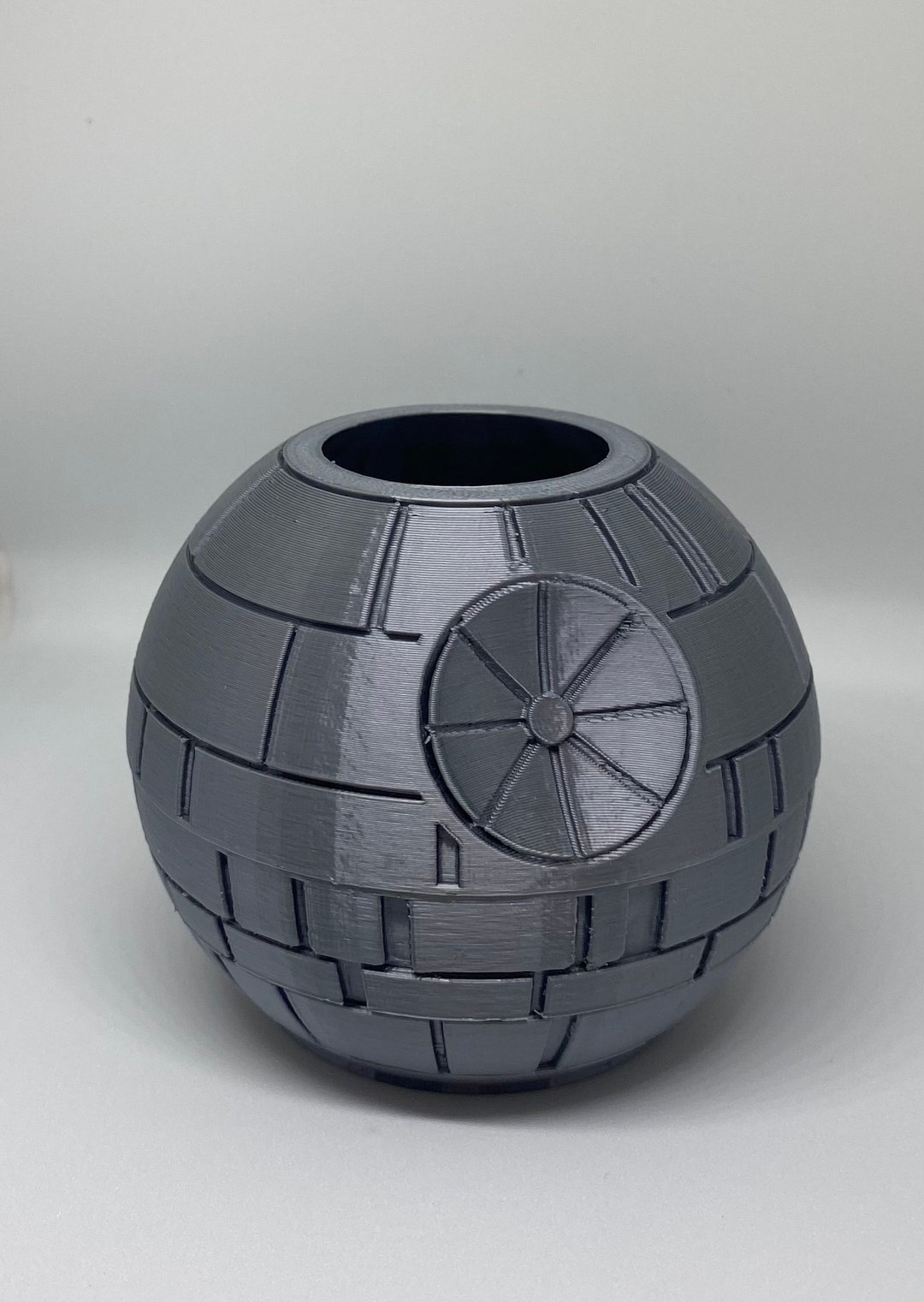 Death Star Succulent Planter, Sci-fi Plant Pot, Star Wars Decor - Etsy