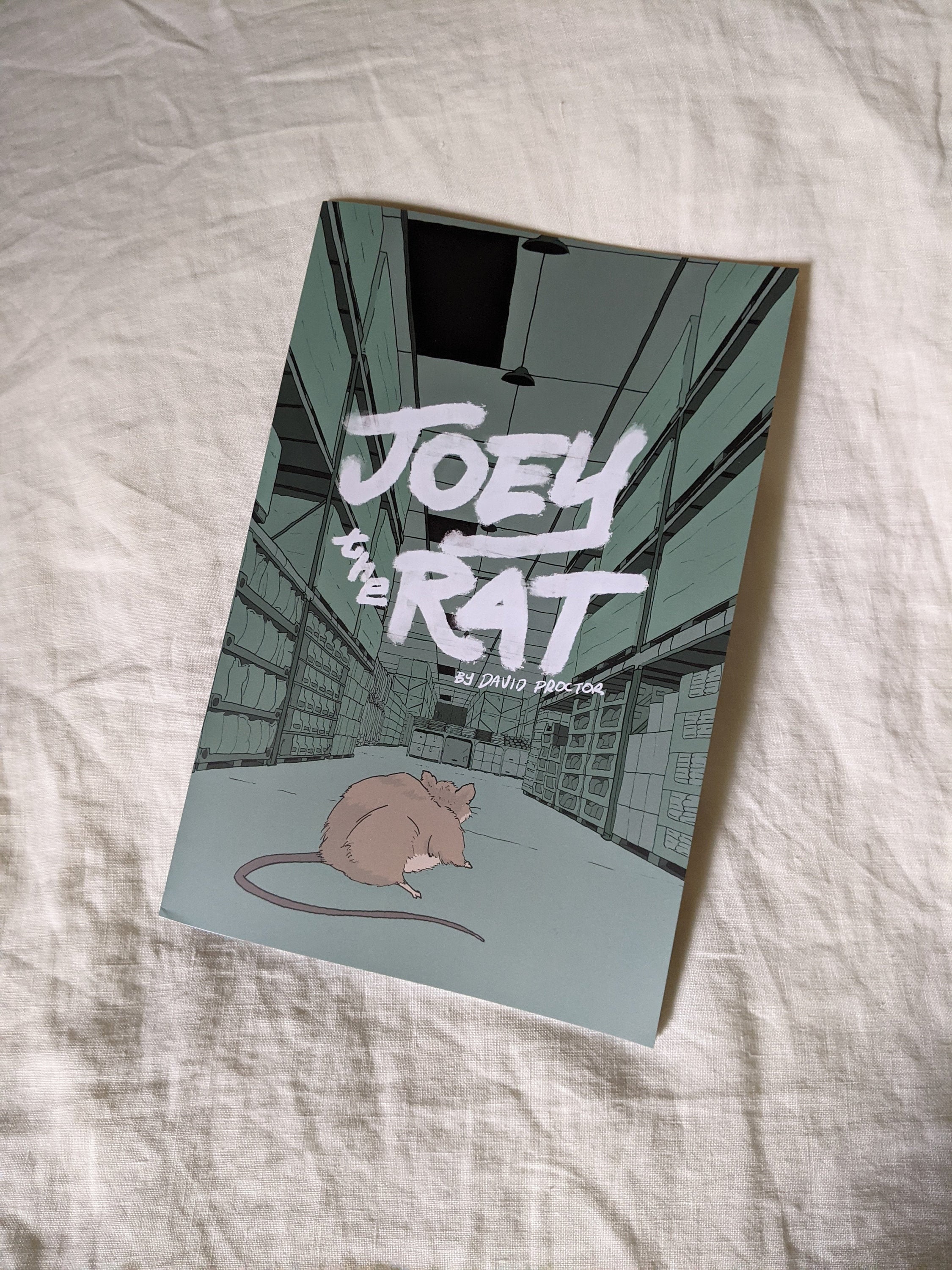 Joey the Rat | Comic Book - Etsy