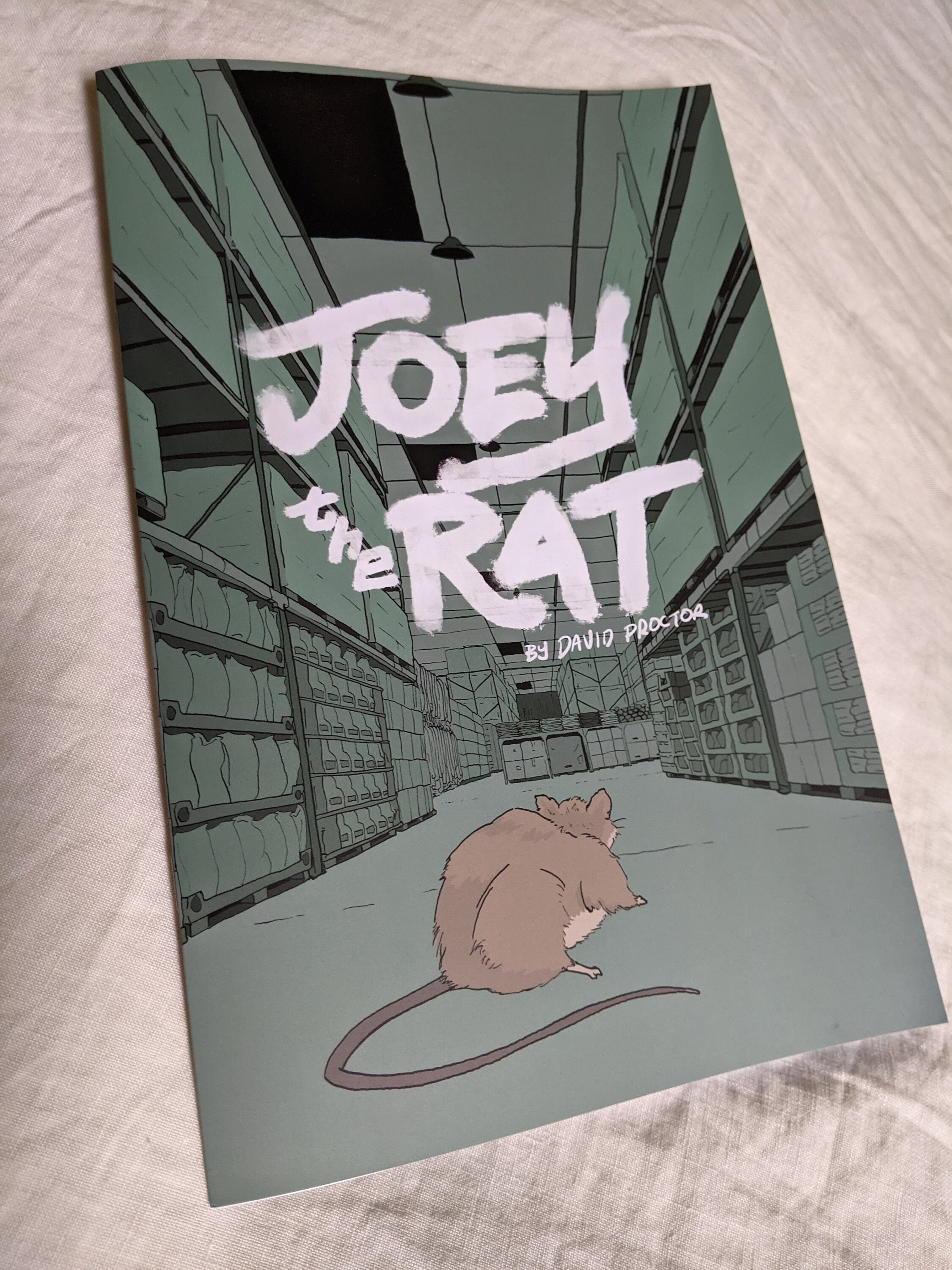 Joey the Rat Comic Book - Etsy