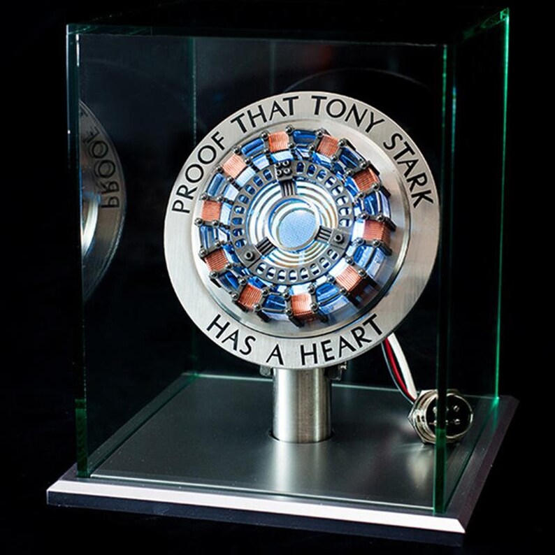 Iron Man Arc Reactor Model Lamp, MCU the Avengers Tony Stark MK 1 MK 2 ...