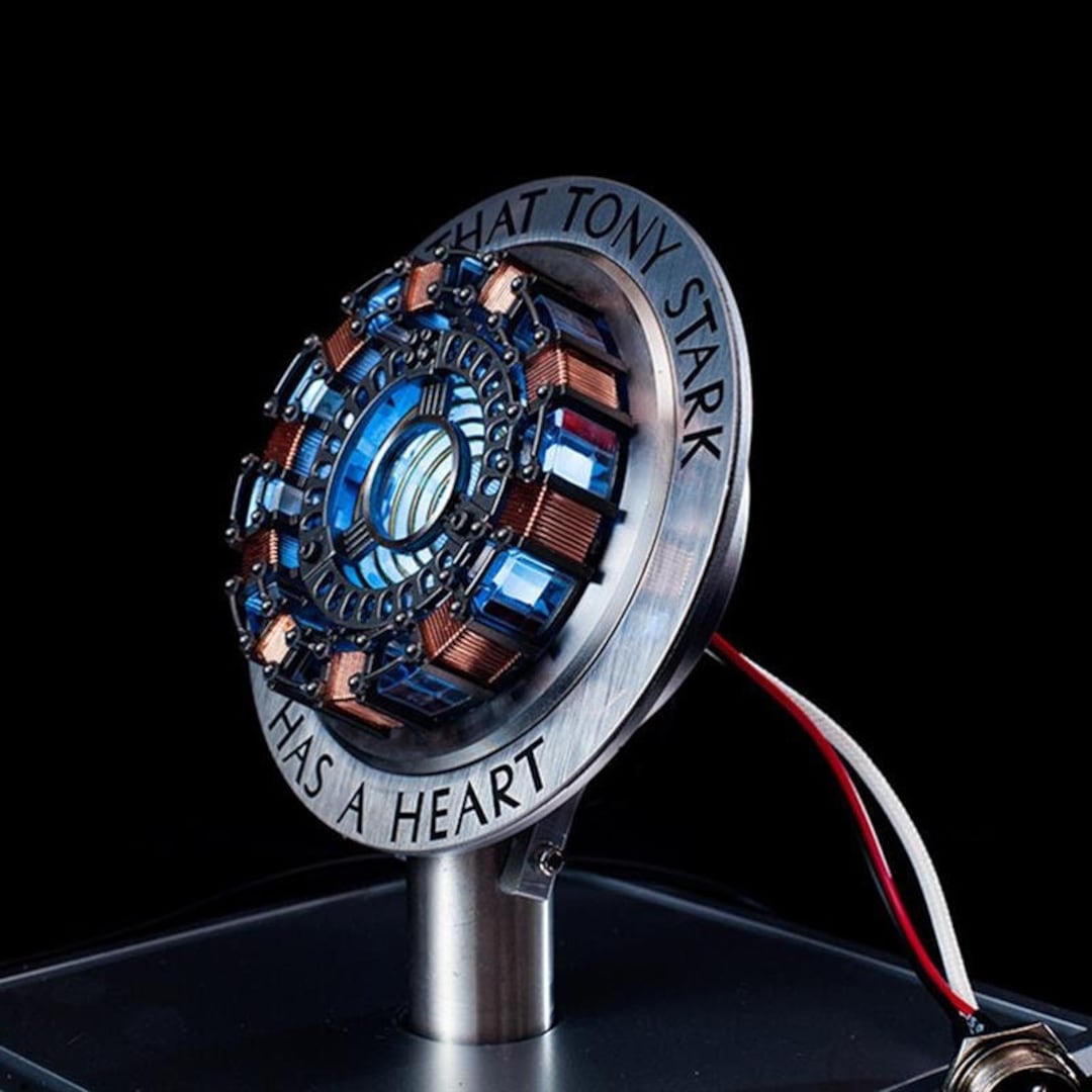 Iron Man Arc Reactor Model Lamp, MCU the Avengers Tony Stark MK 1 MK 2 ...