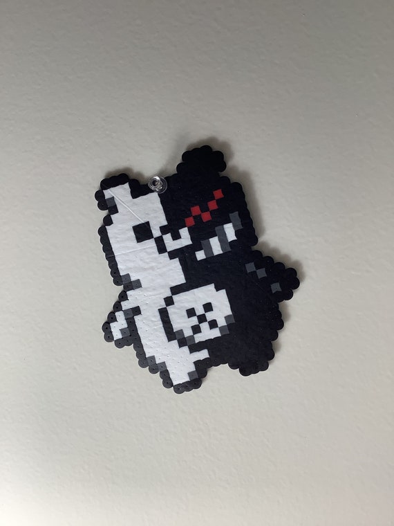 Monokuma Perler bead figure | Etsy