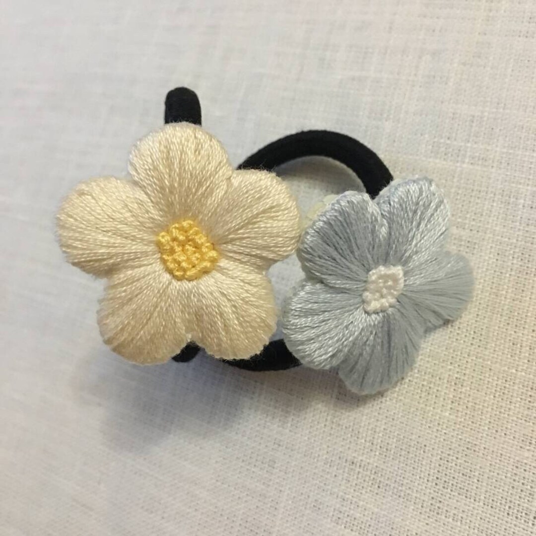 Hair Rubber Band, Hair Accessory, Ponytail Bands, Blooming Elegance ...
