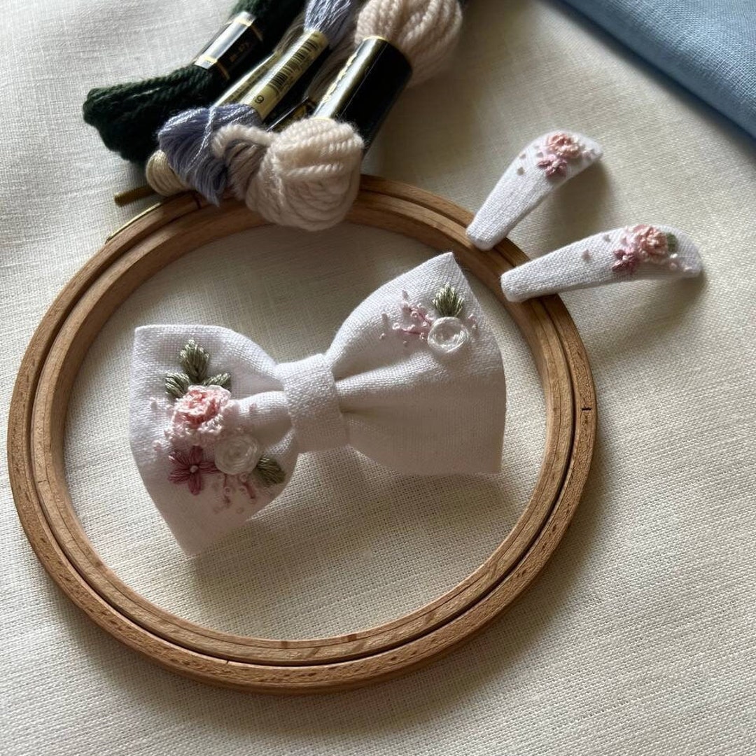 Snow White Handmade Embroidered Hair Accessories: Headband - Etsy