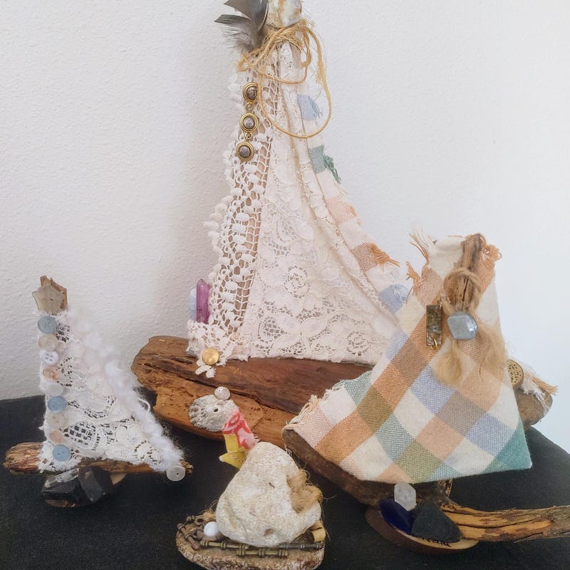 Driftwood Boat - Etsy