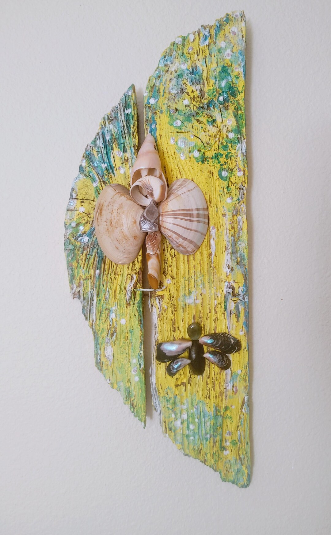 Oak Faeries on Reclaimed Wood - Etsy