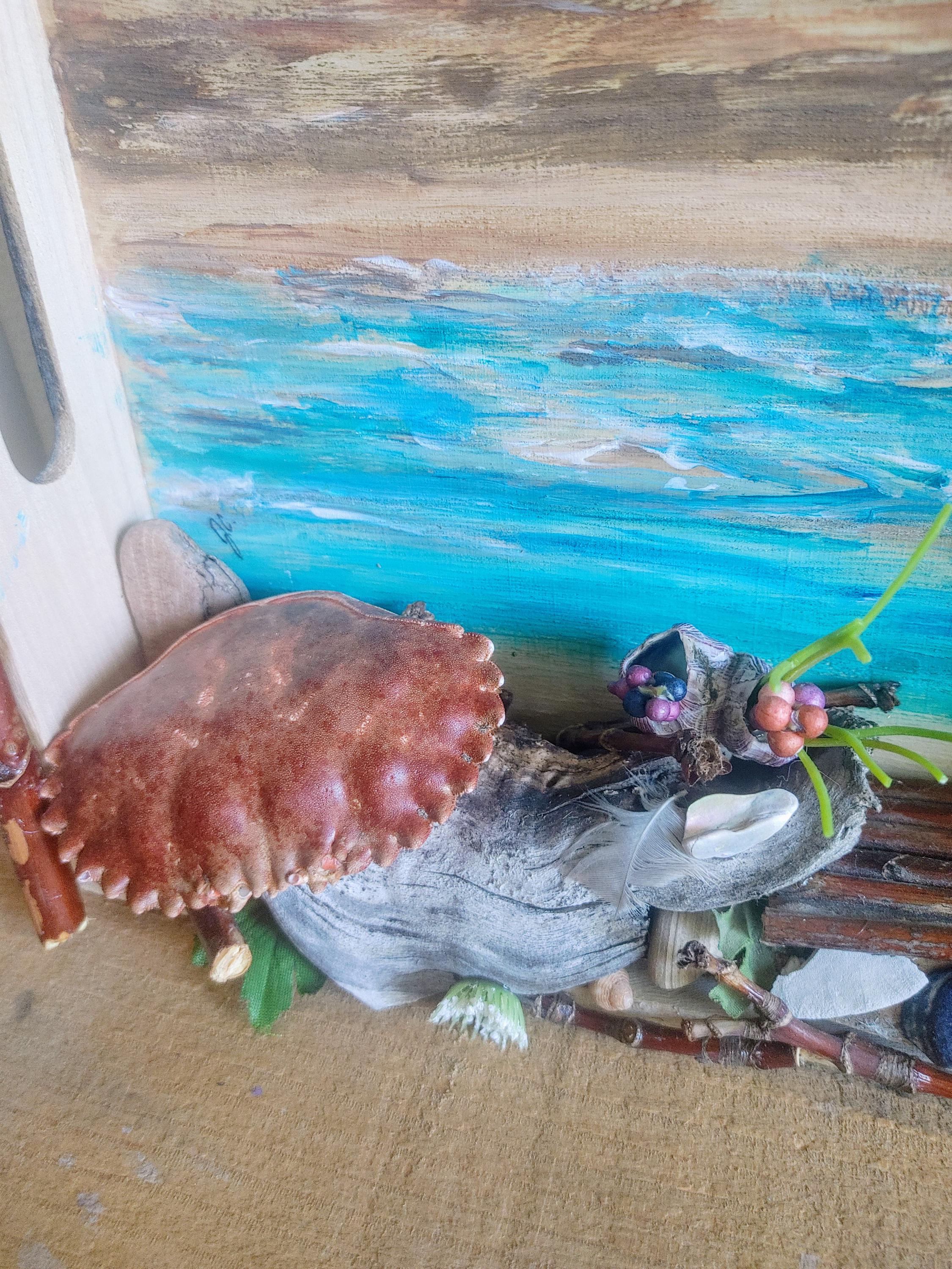 Crabby Shack Shadowbox Art - Etsy