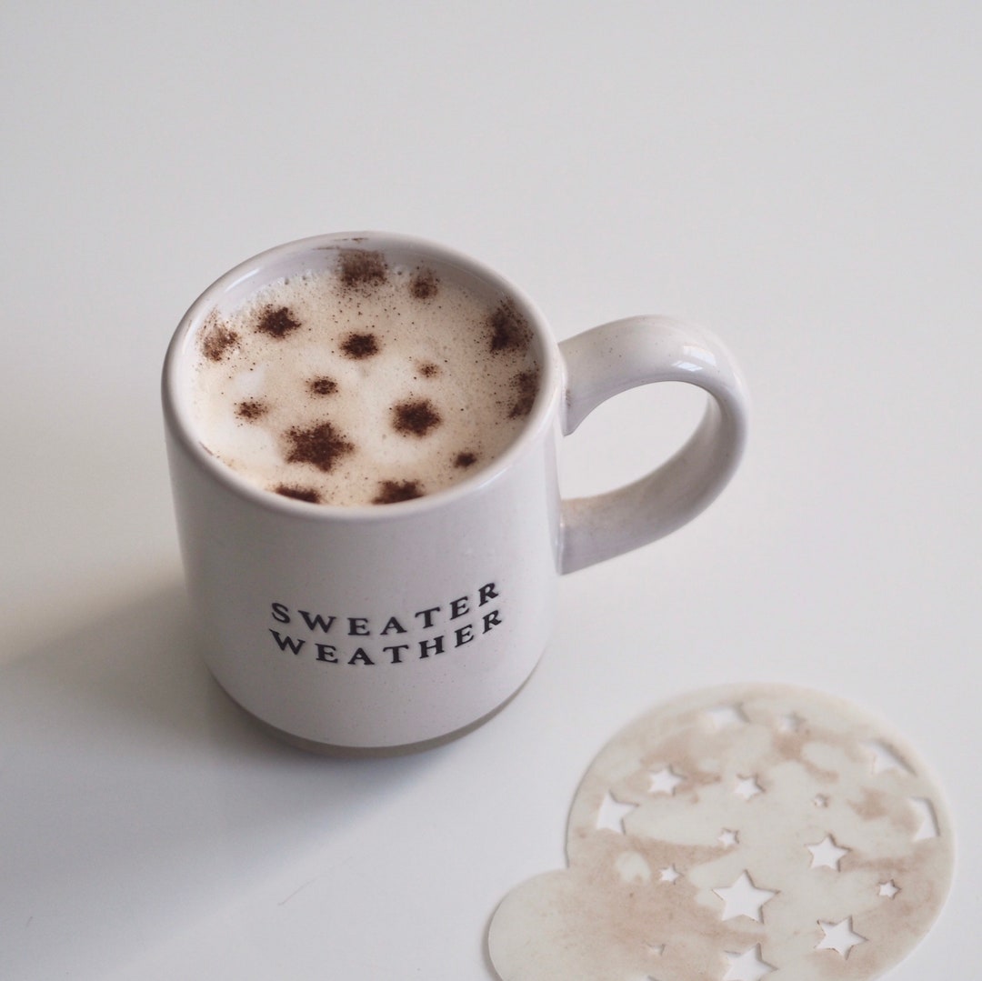 Stars Coffee Stencil - Etsy