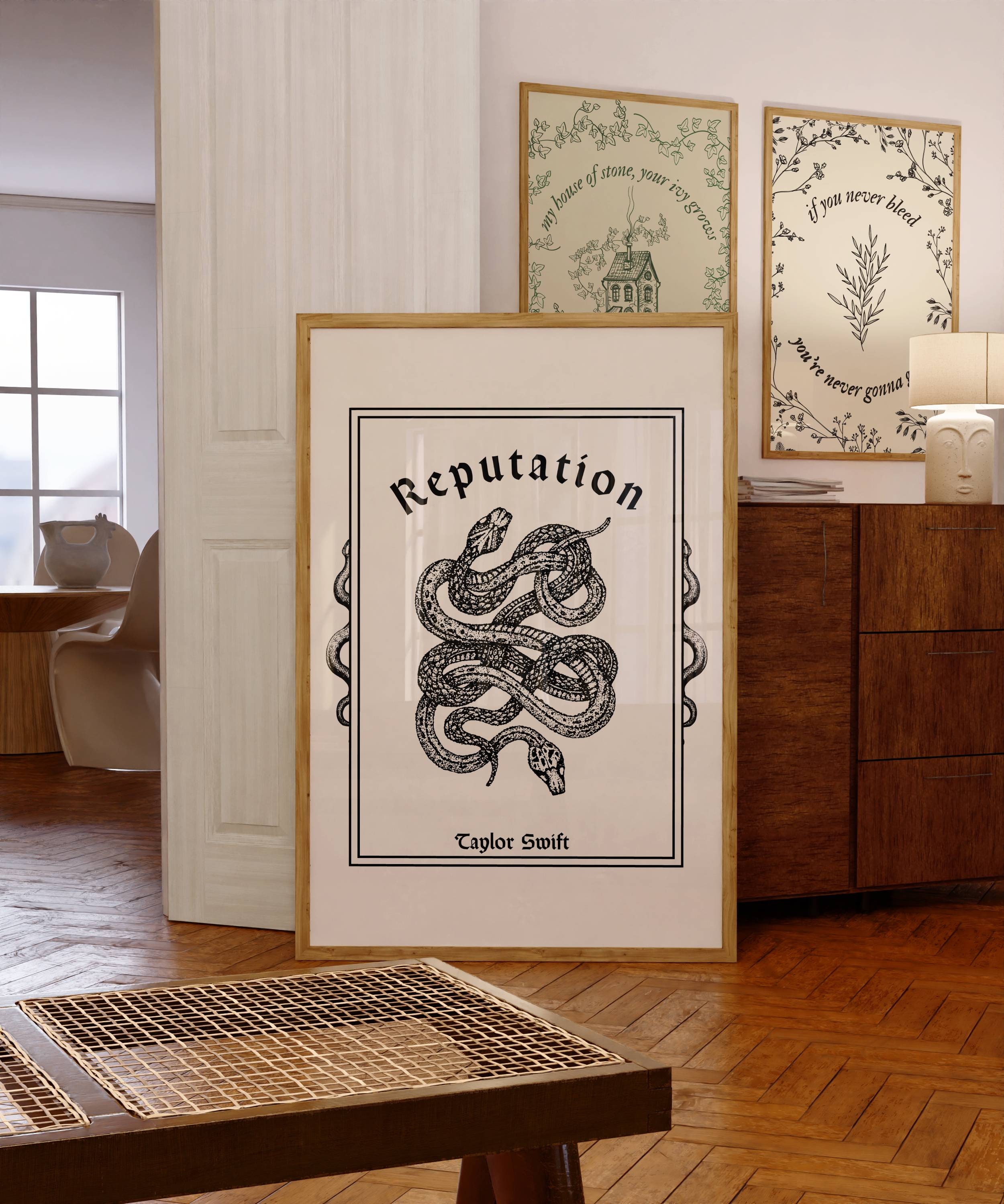 Taylor Swift Reputation Snake digital Download Rep Era Home Decor Wall ...