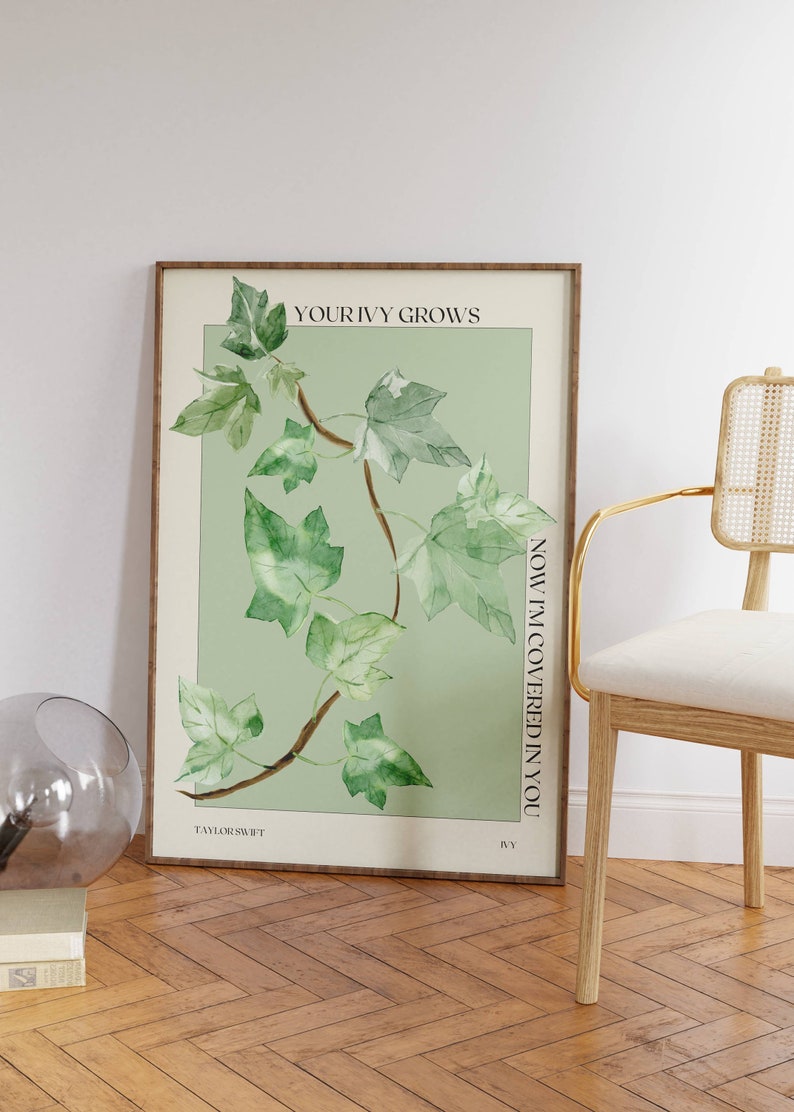 Taylor Swift IVY digital Download Print Poster IVY Evermore Home Art ...