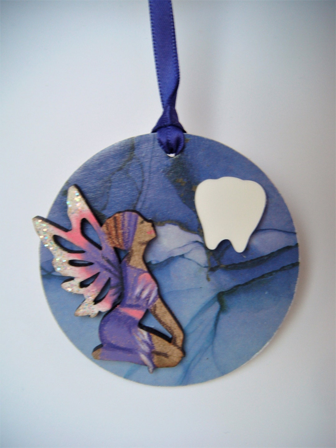 Tooth Fairy Door Hanger/tooth Fairy Stop Here/decoupage Tooth Fairy ...