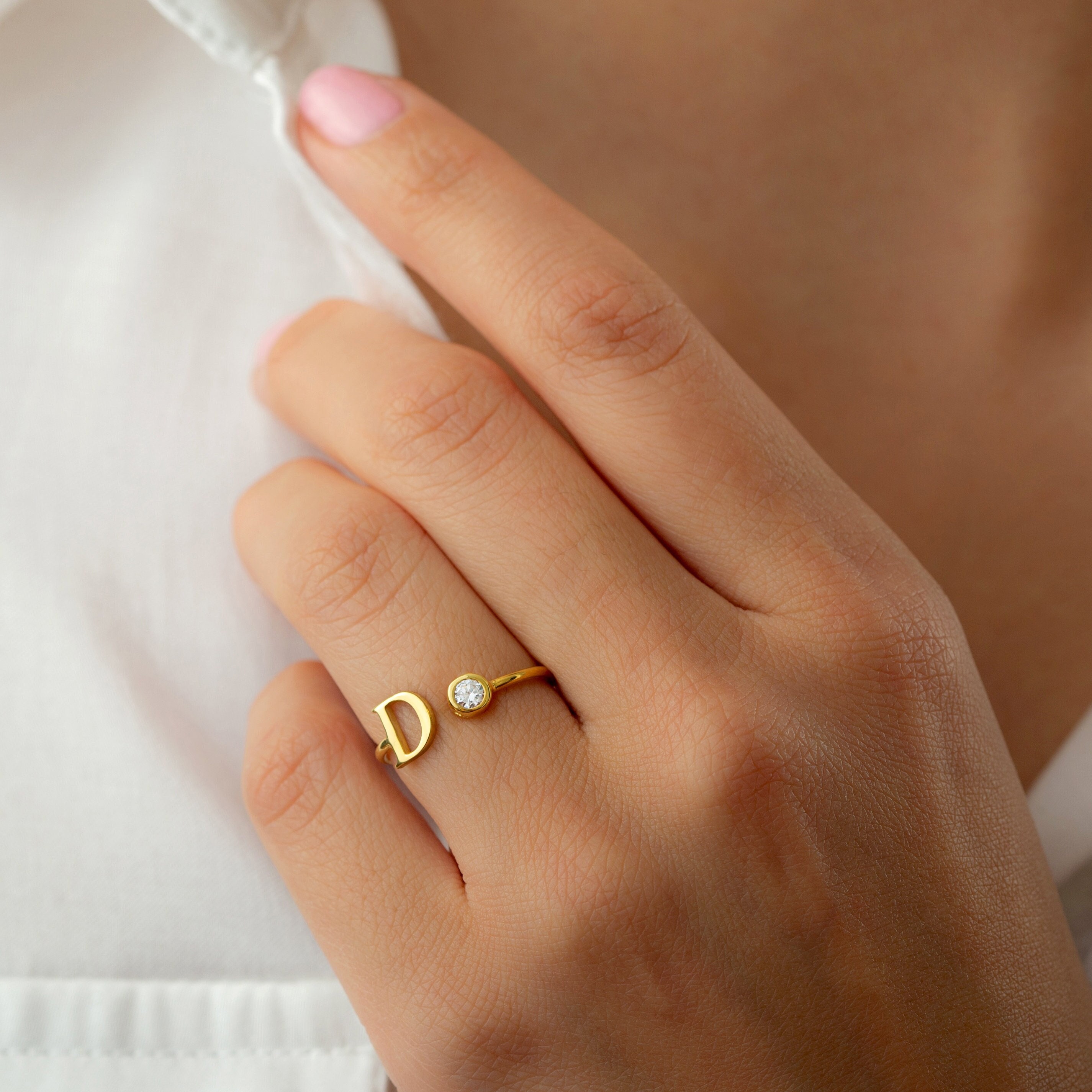 P Letter In Gold Rings Lupon gov ph