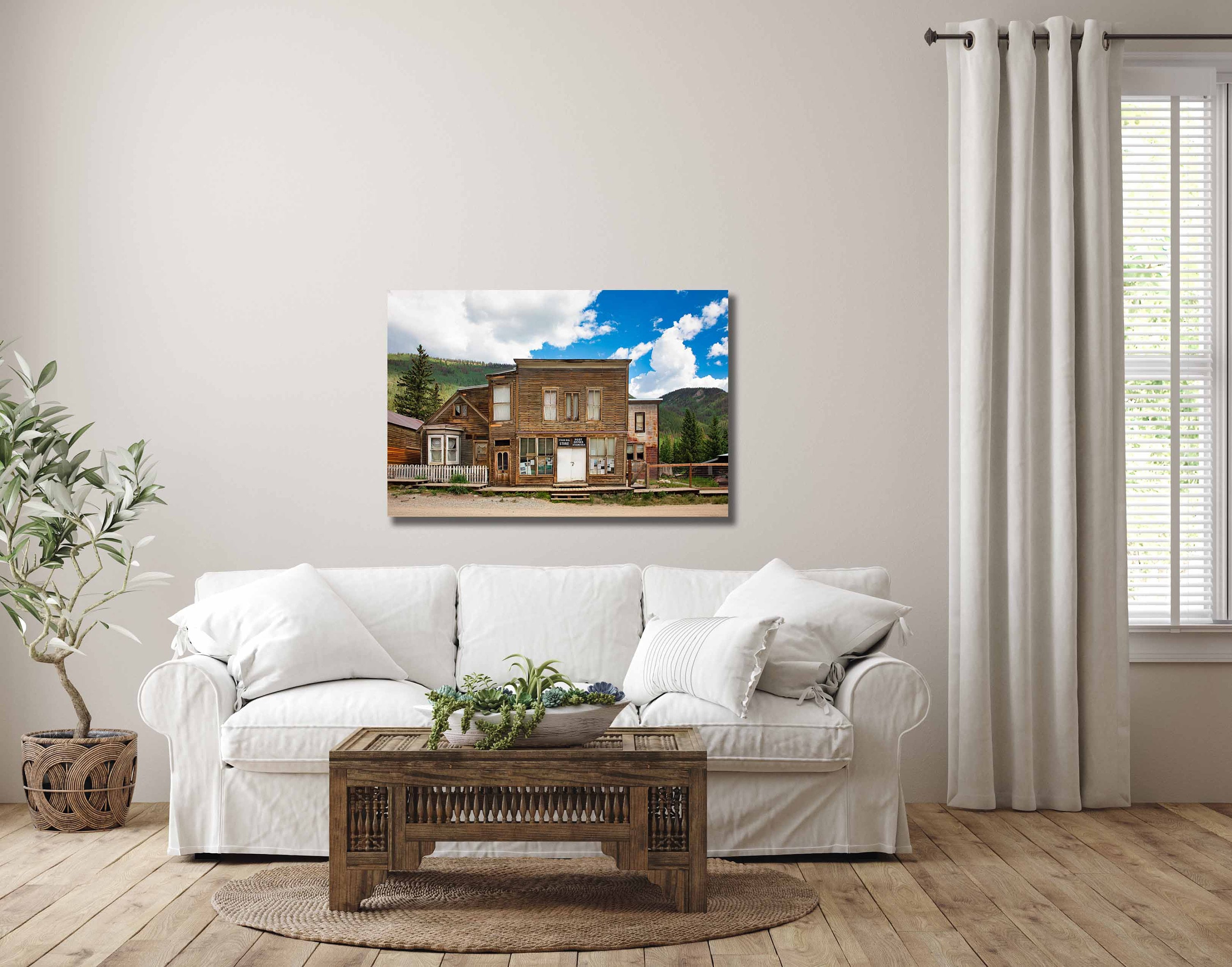 Old West Ghost Town Photography Decor, Historic St Elmo Colorado Photo ...