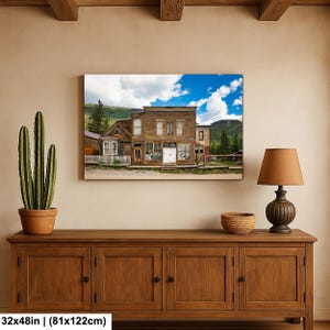 Old West Ghost Town Photography Decor, Historic St Elmo Colorado Photo ...