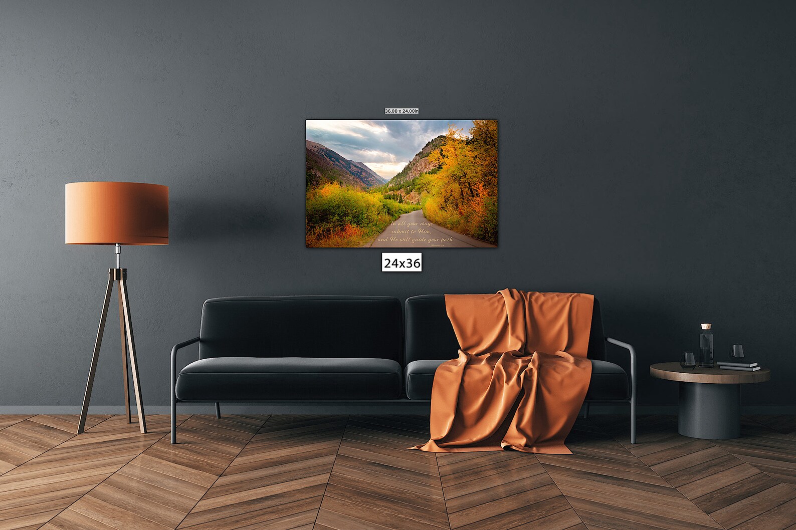 Proverbs 3:6 Christian Inspirational Wall Art, Rocky Mountain National ...