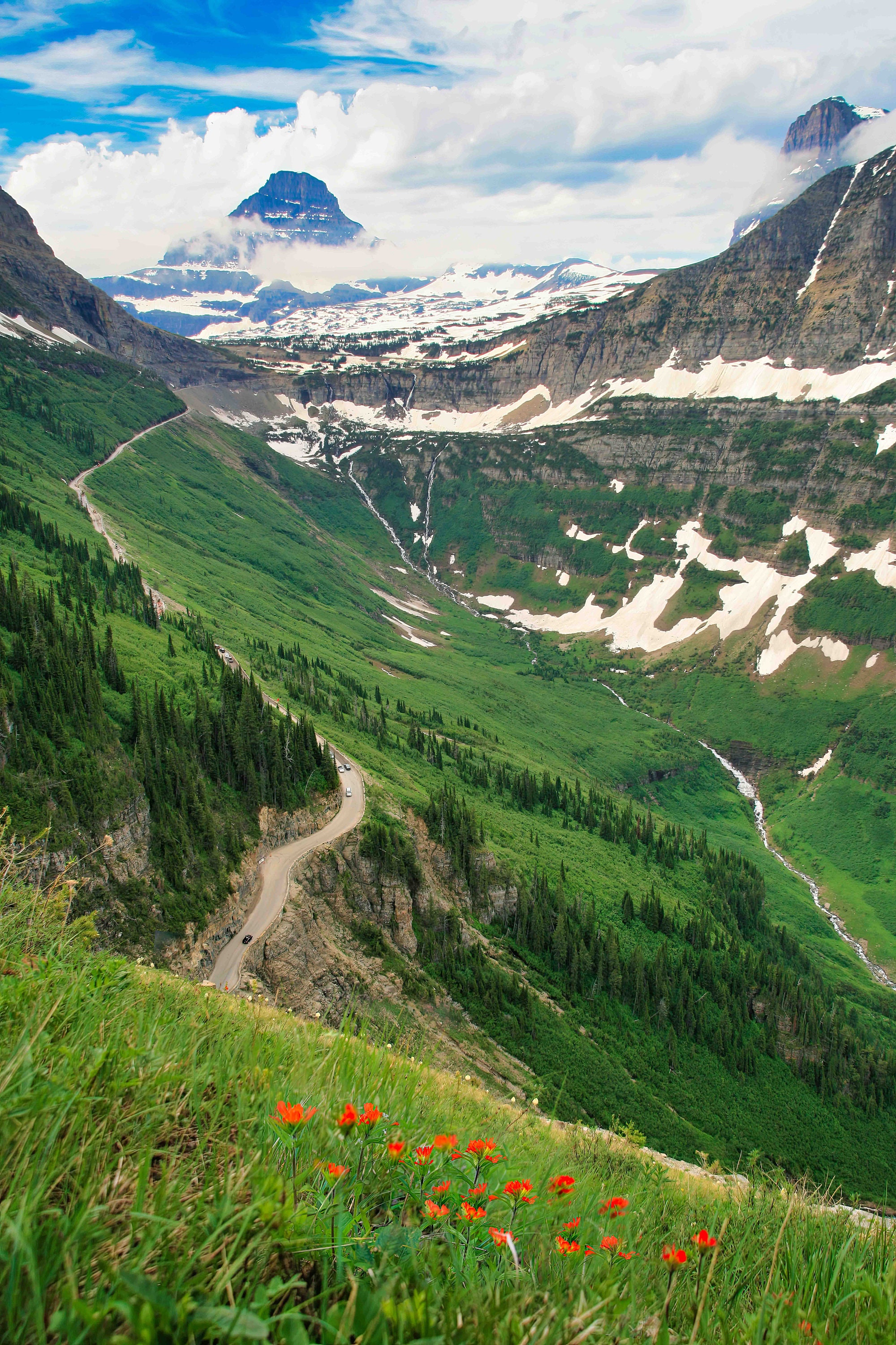 Highline Trail Glacier National Park, Going to the Sun Road, Montana ...