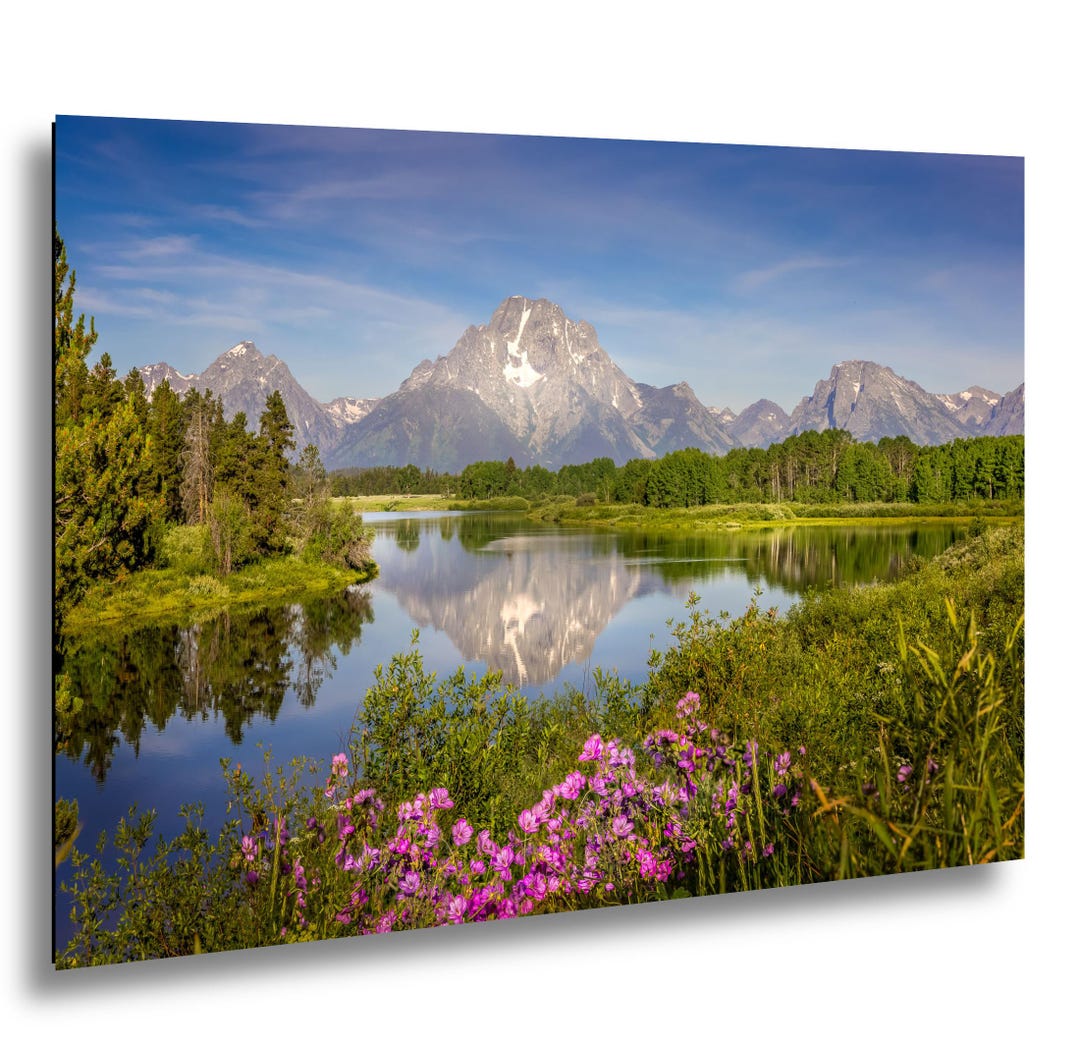Grand Teton Oxbow Bend Print, National Park Landscape Photography ...